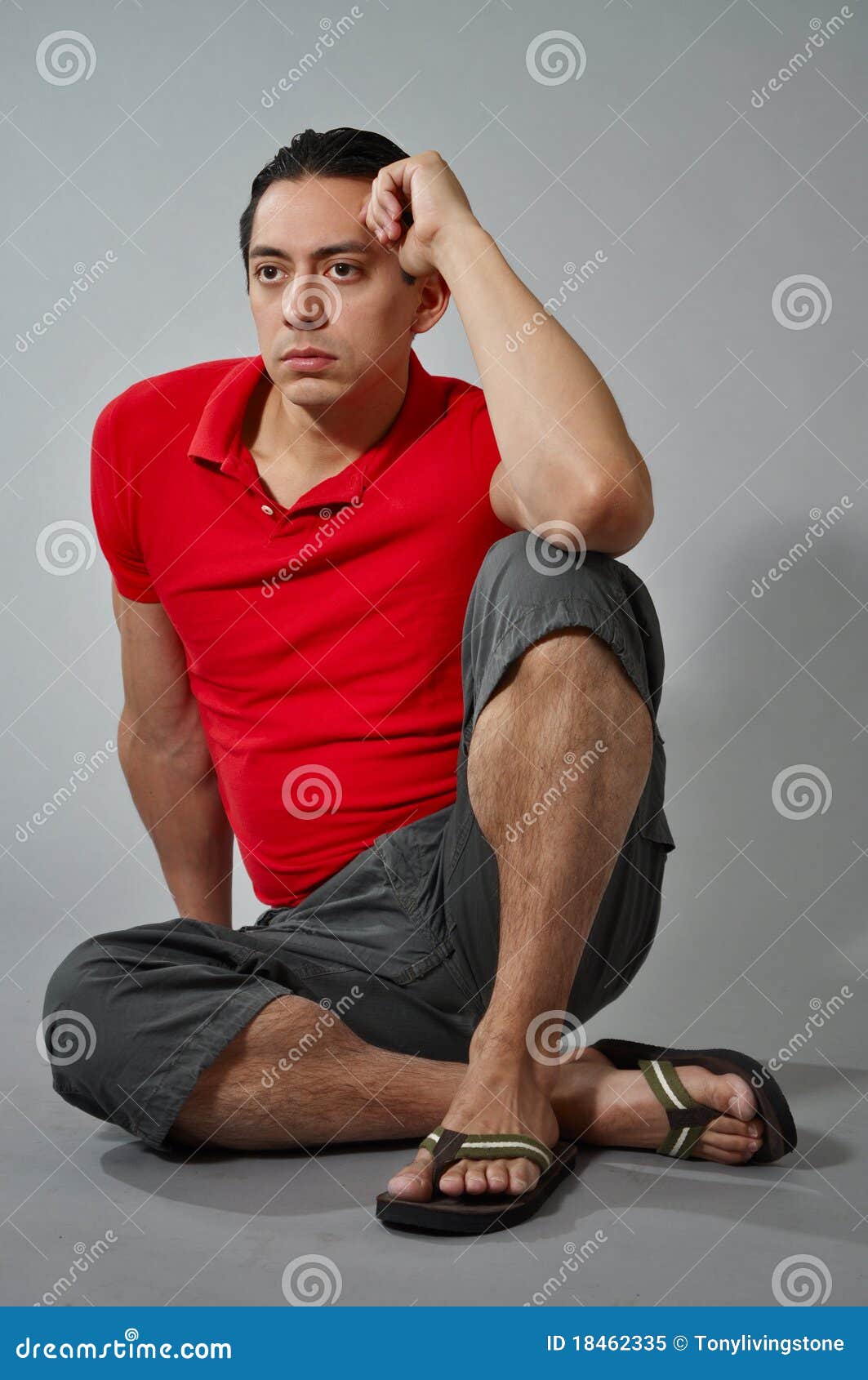 Young man relaxing. stock image. Image of college, dude - 18462335
