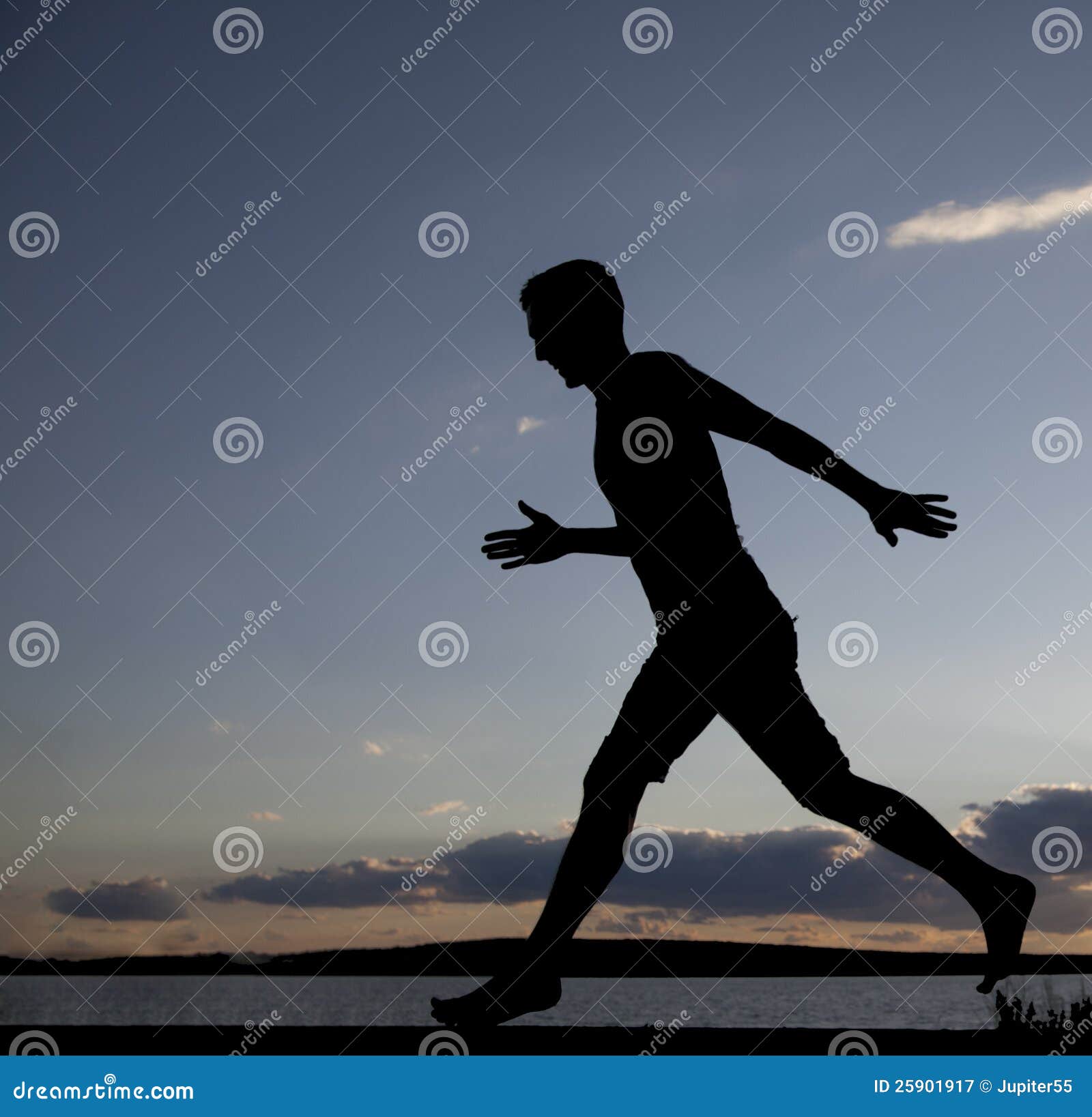 Young man running stock image. Image of forward, people - 25901917