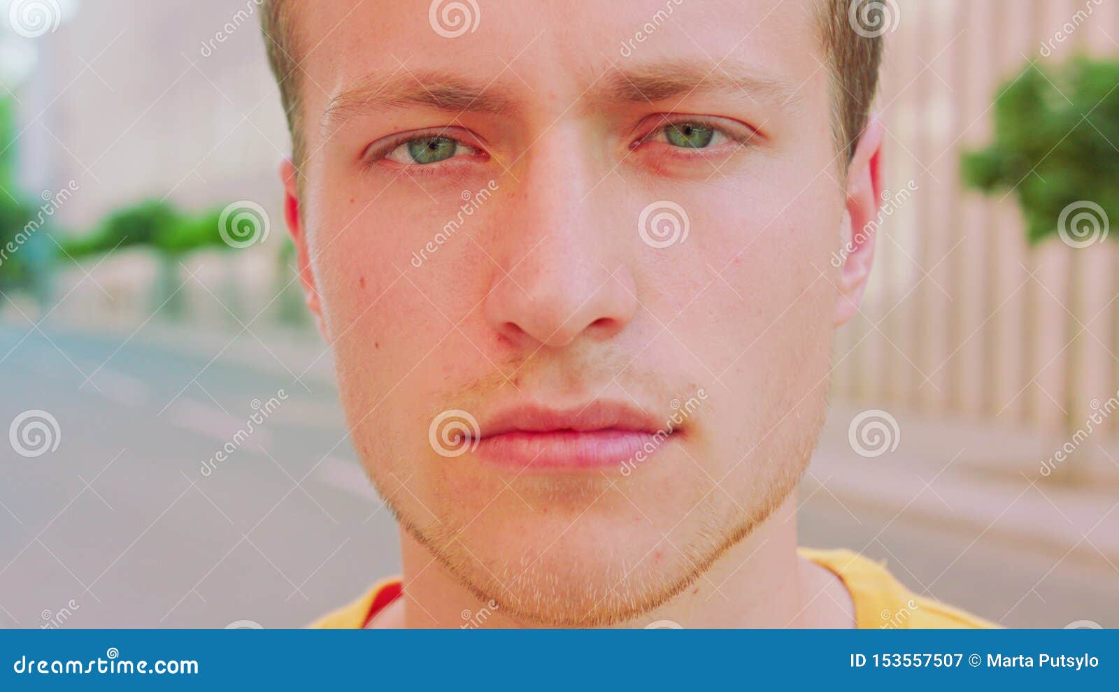 Man Serious. Emotion stock image. Image of cool, insecure - 153557507