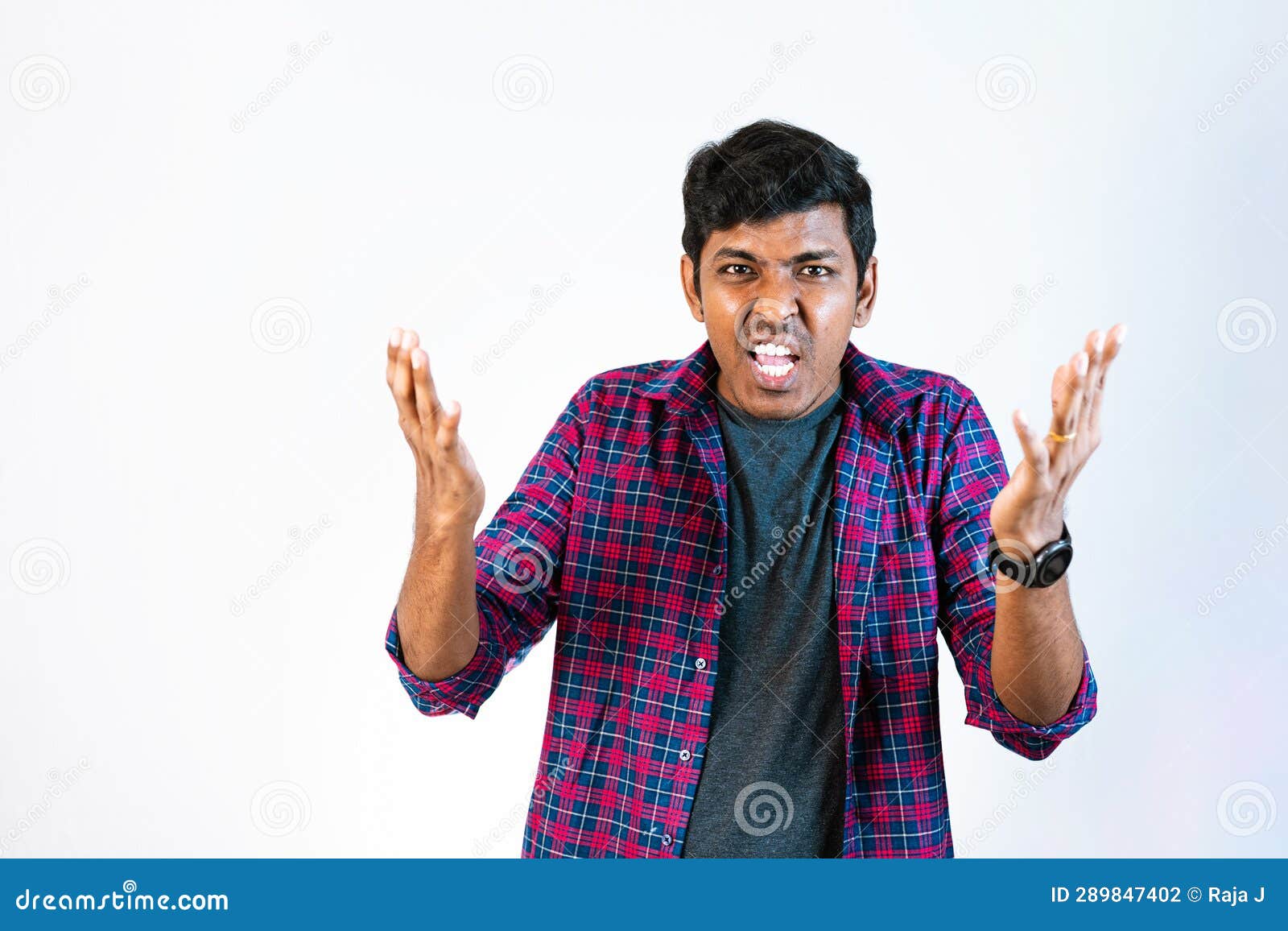 Angry Young Man Questioning Stock Photo - Image of confused, bewildered ...