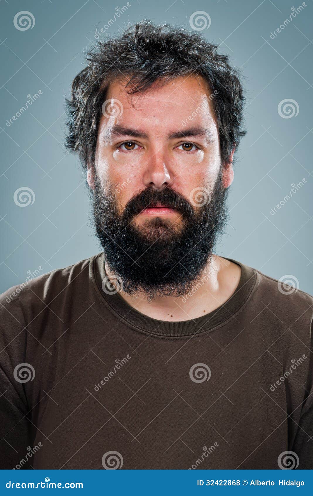 Young Man with Serious Expression Stock Photo - Image of fine, casual ...