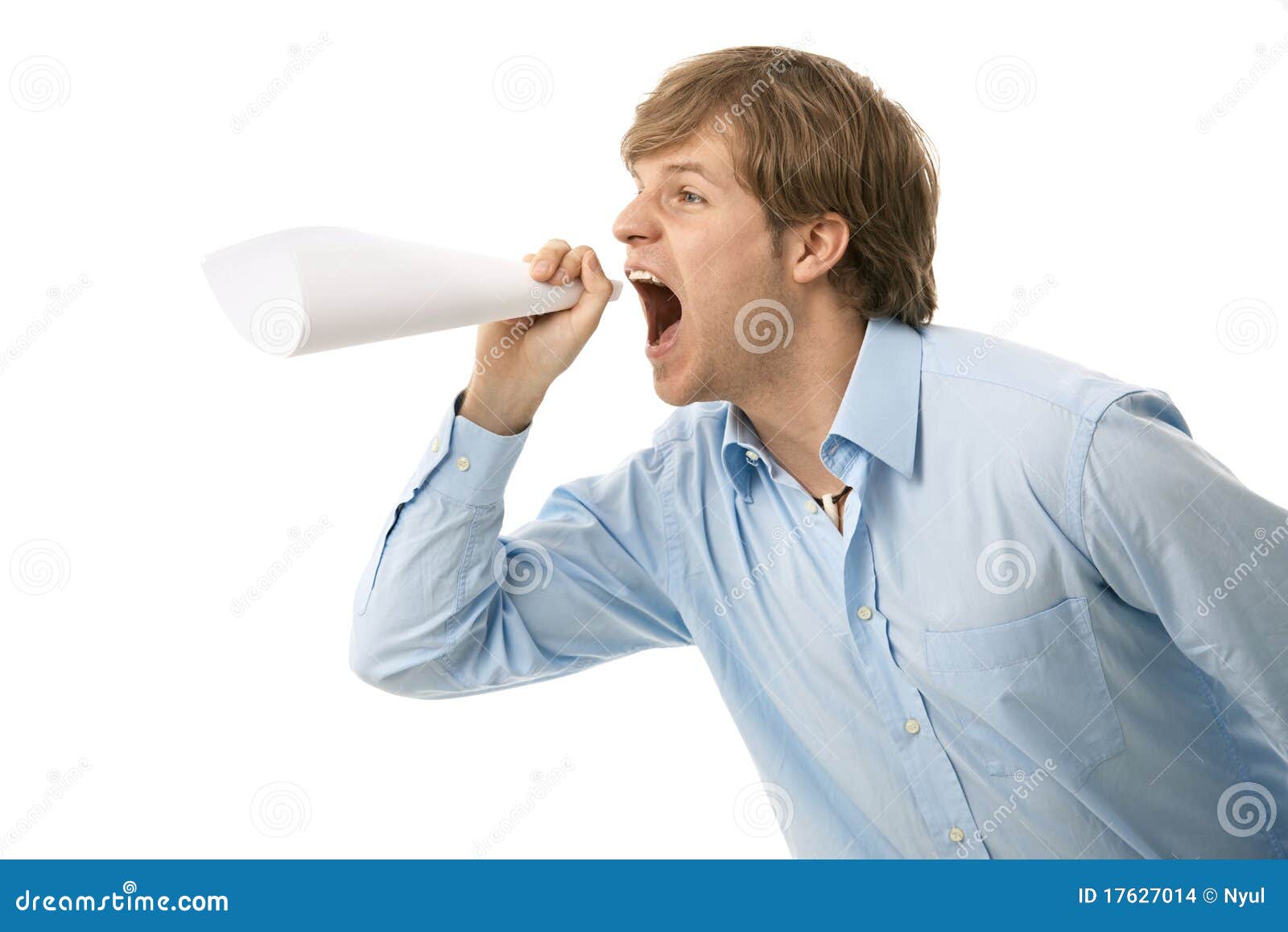 Young man shouting stock photo. Image of adult, loud - 17627014