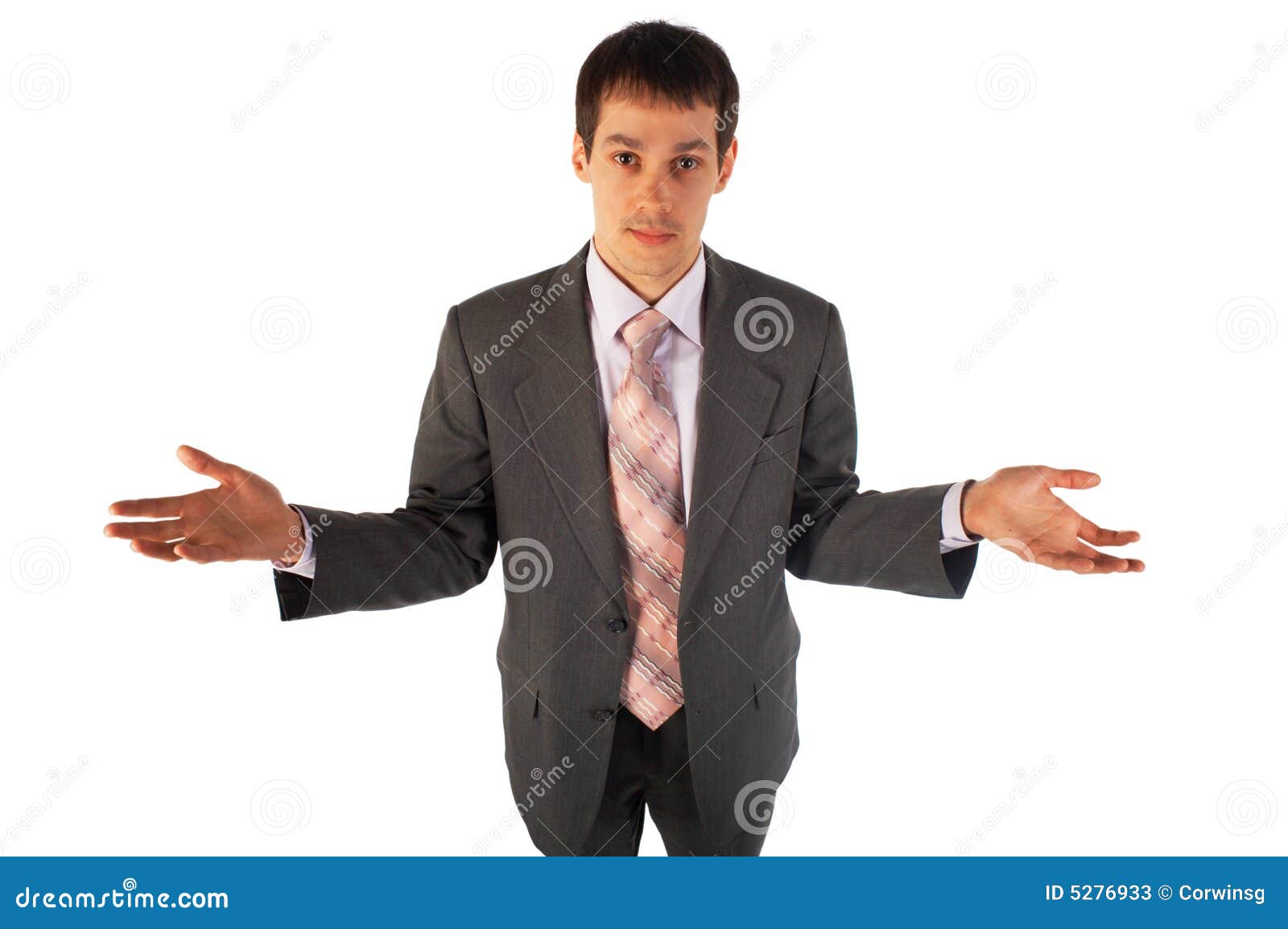 Young man shrugging stock image. Image of confusion, embarrassment ...