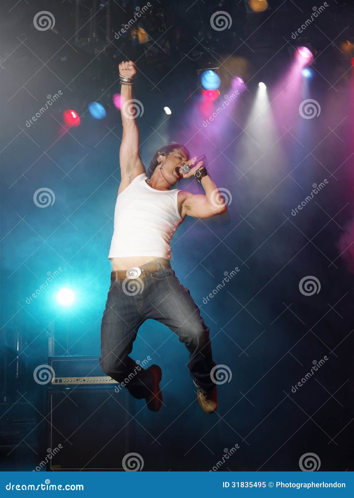 Someone Singing On Stage