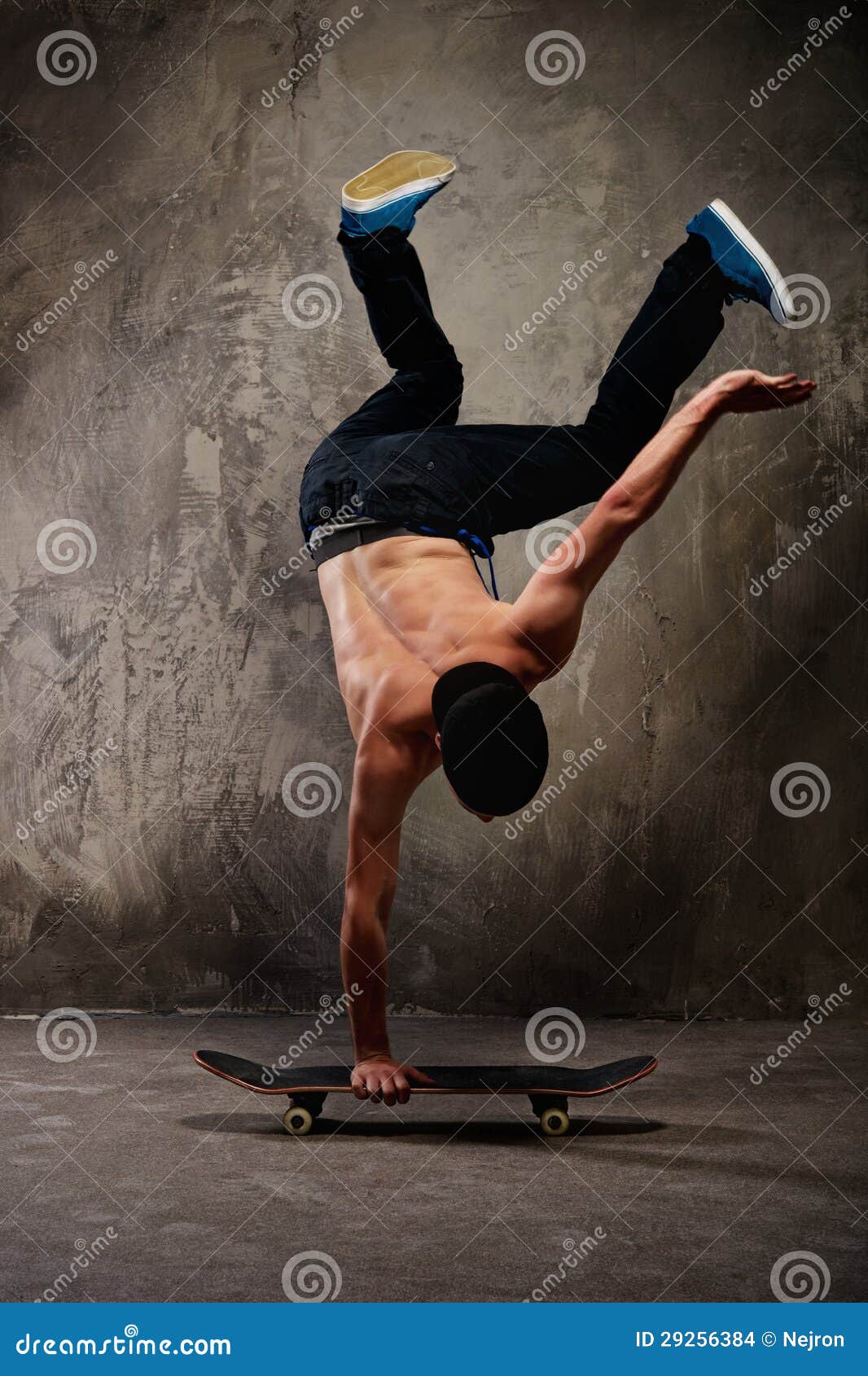 Young man on skate stock photo. Image of skater, skill - 29256384