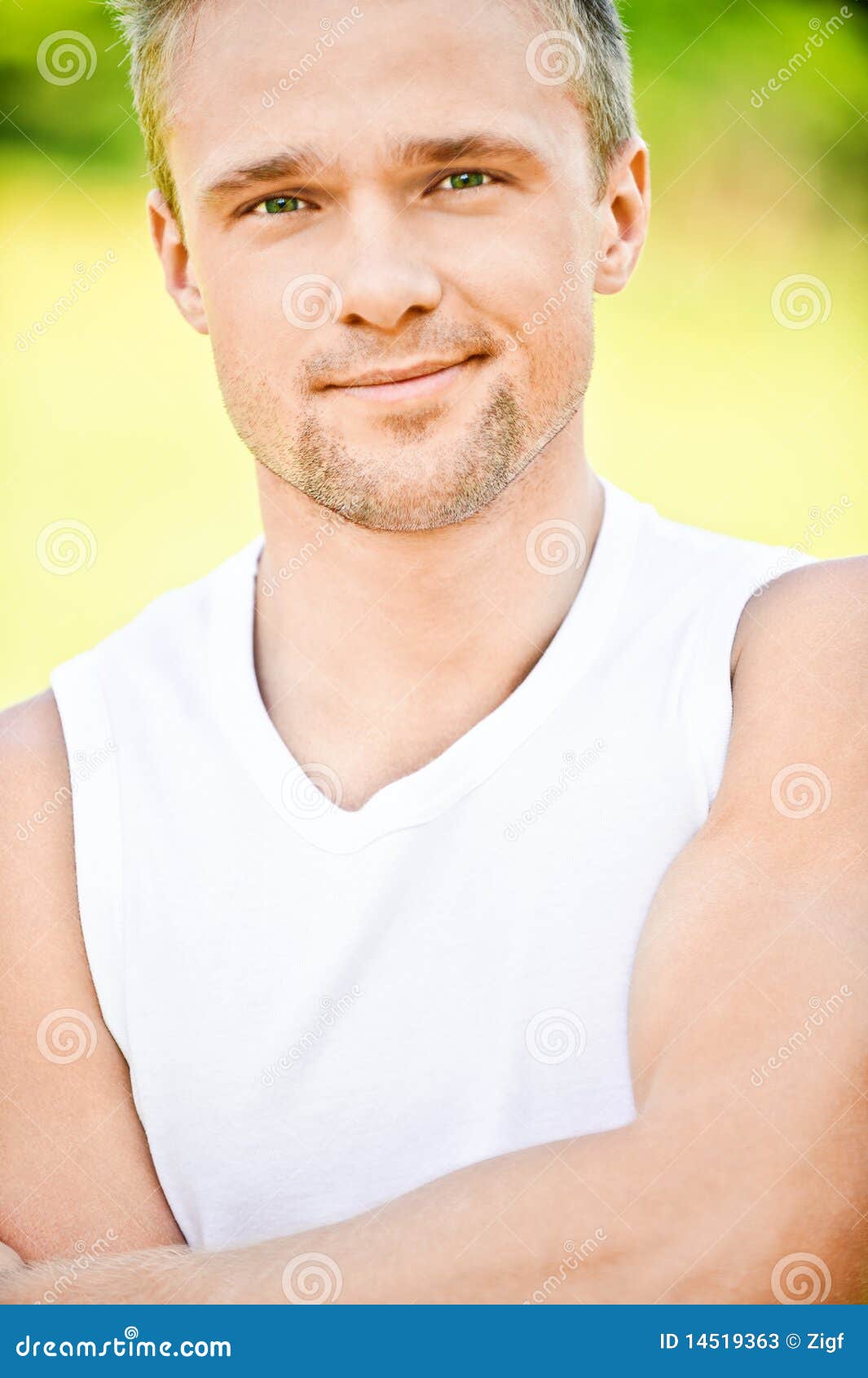 Young man smiles stock image. Image of cheerful, looking - 14519363