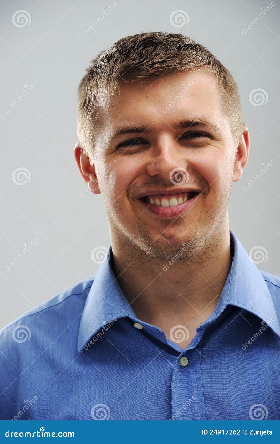Young man smiling stock photo. Image of good, copyspace - 24917262