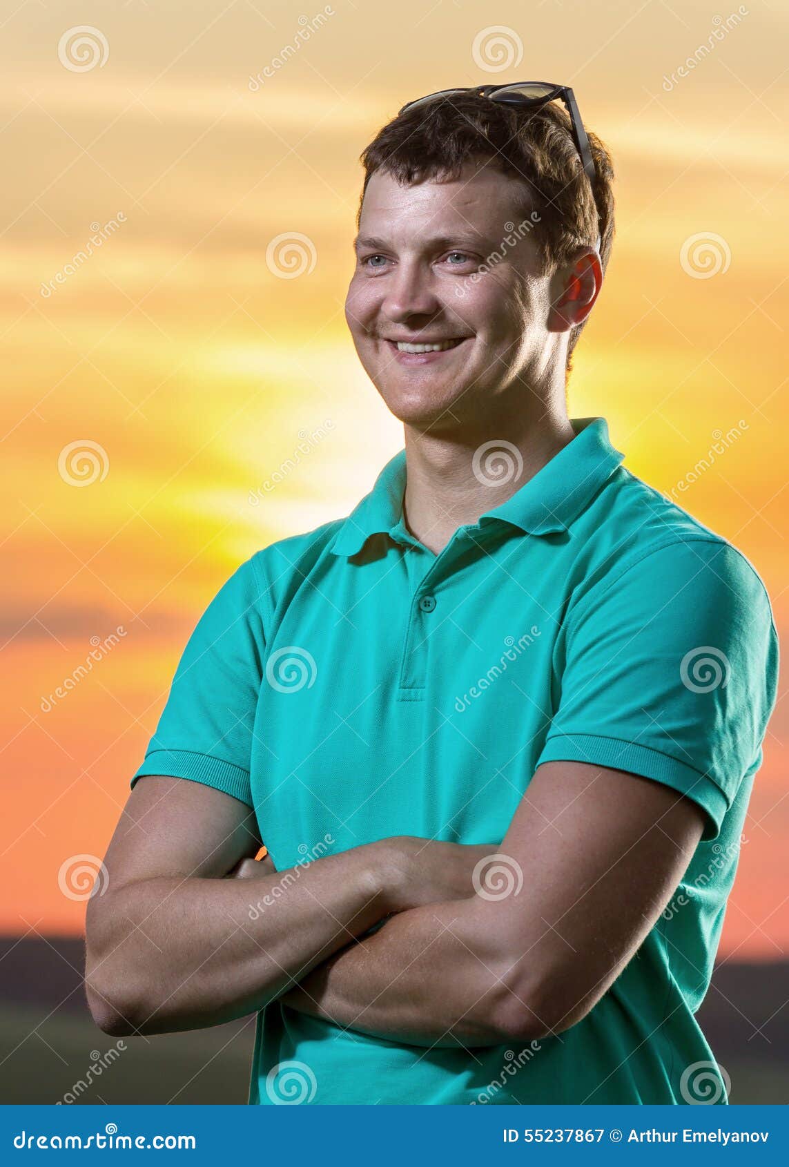 Young man smiling nature stock image. Image of light - 55237867