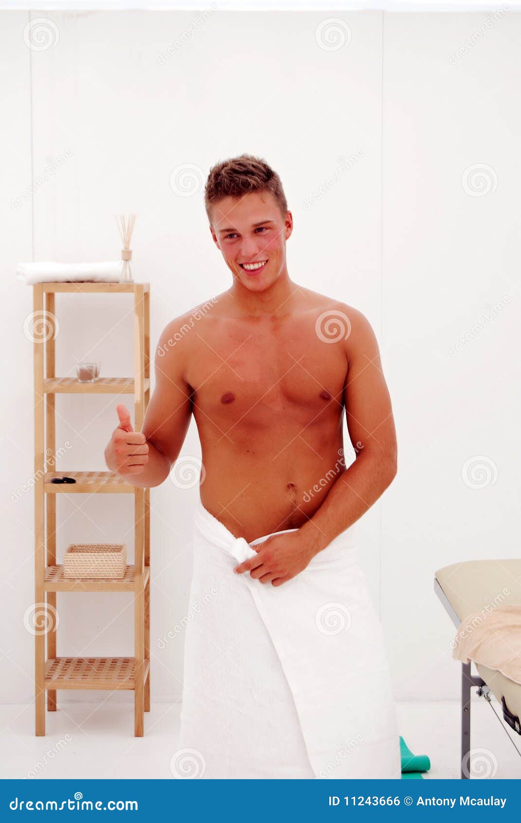 Young man in spa stock photo. Image of handsome, male - 11243666