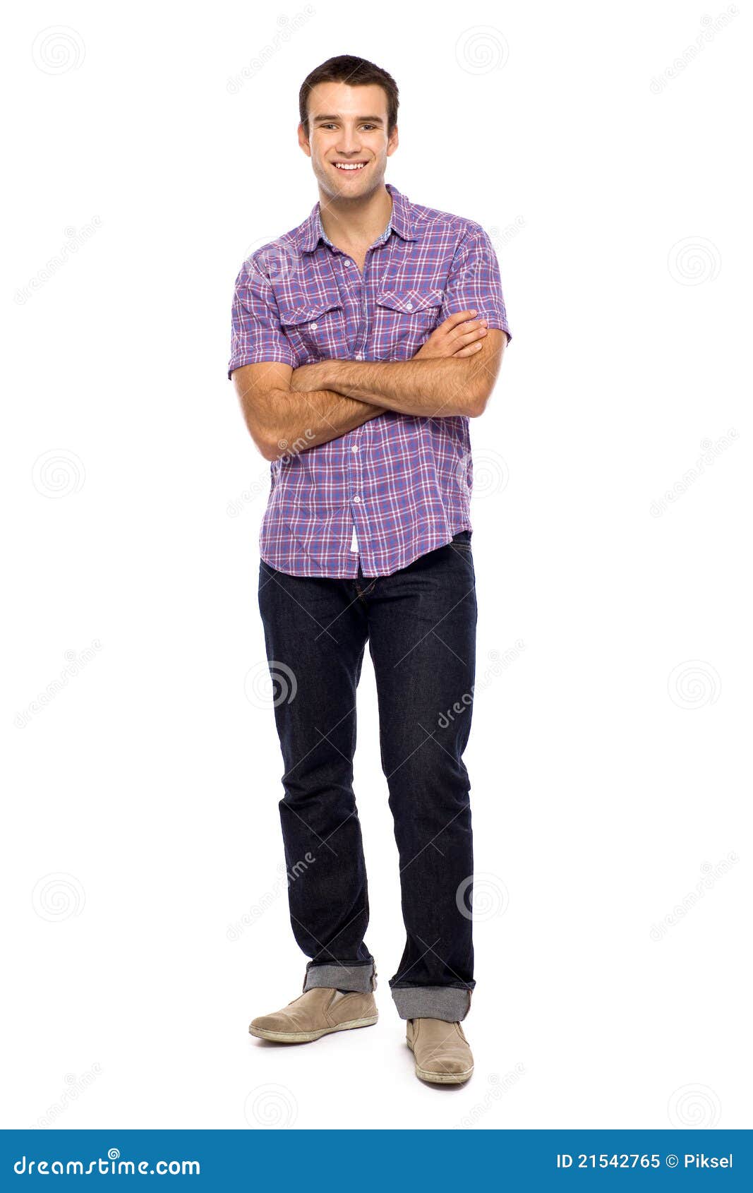 Young man standing stock image. Image of person, white - 21542765