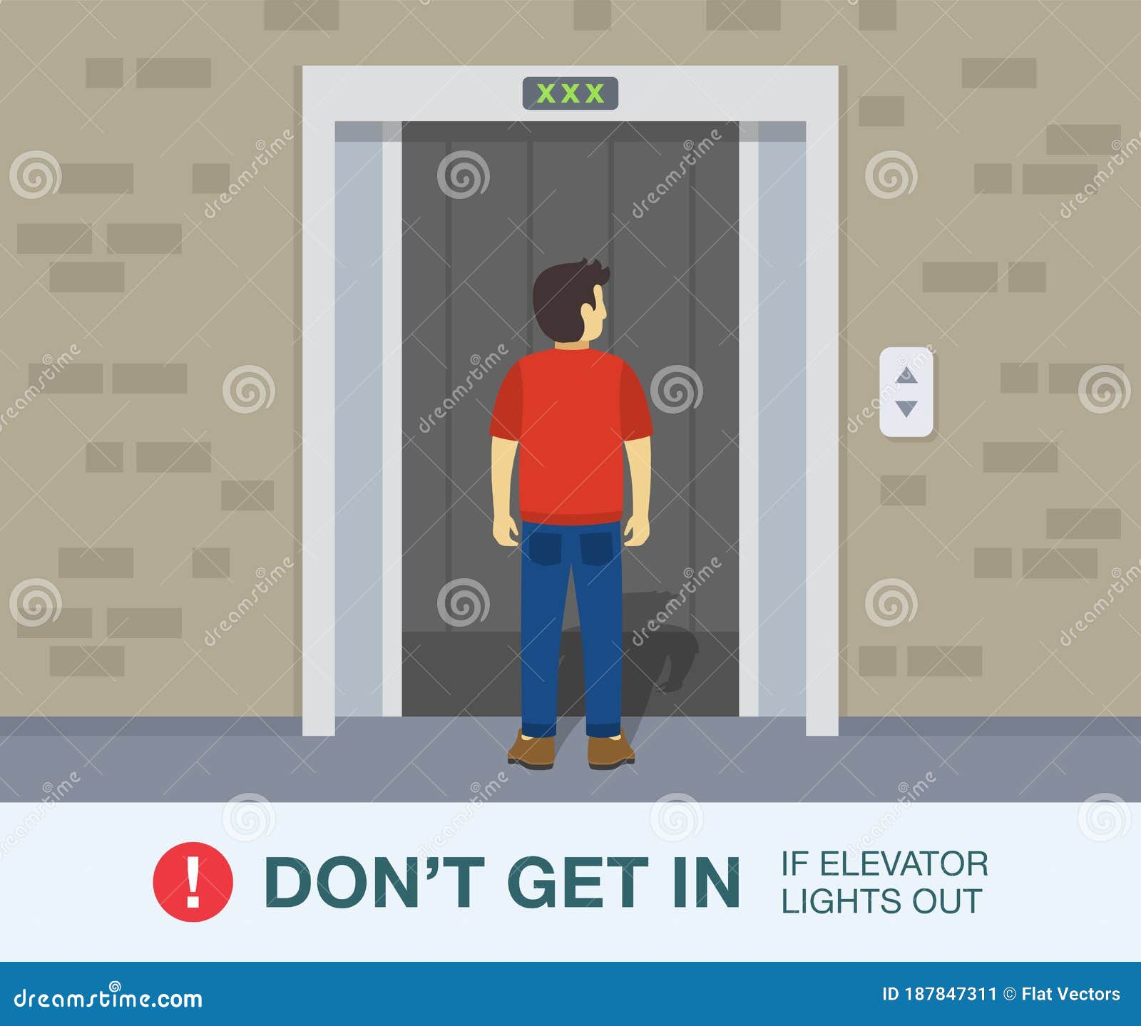 Broken Elevator Clip Art