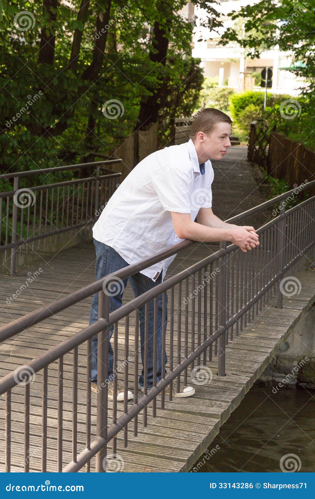 Young man 1 stock photo. Image of look, lookout, nature - 33143286