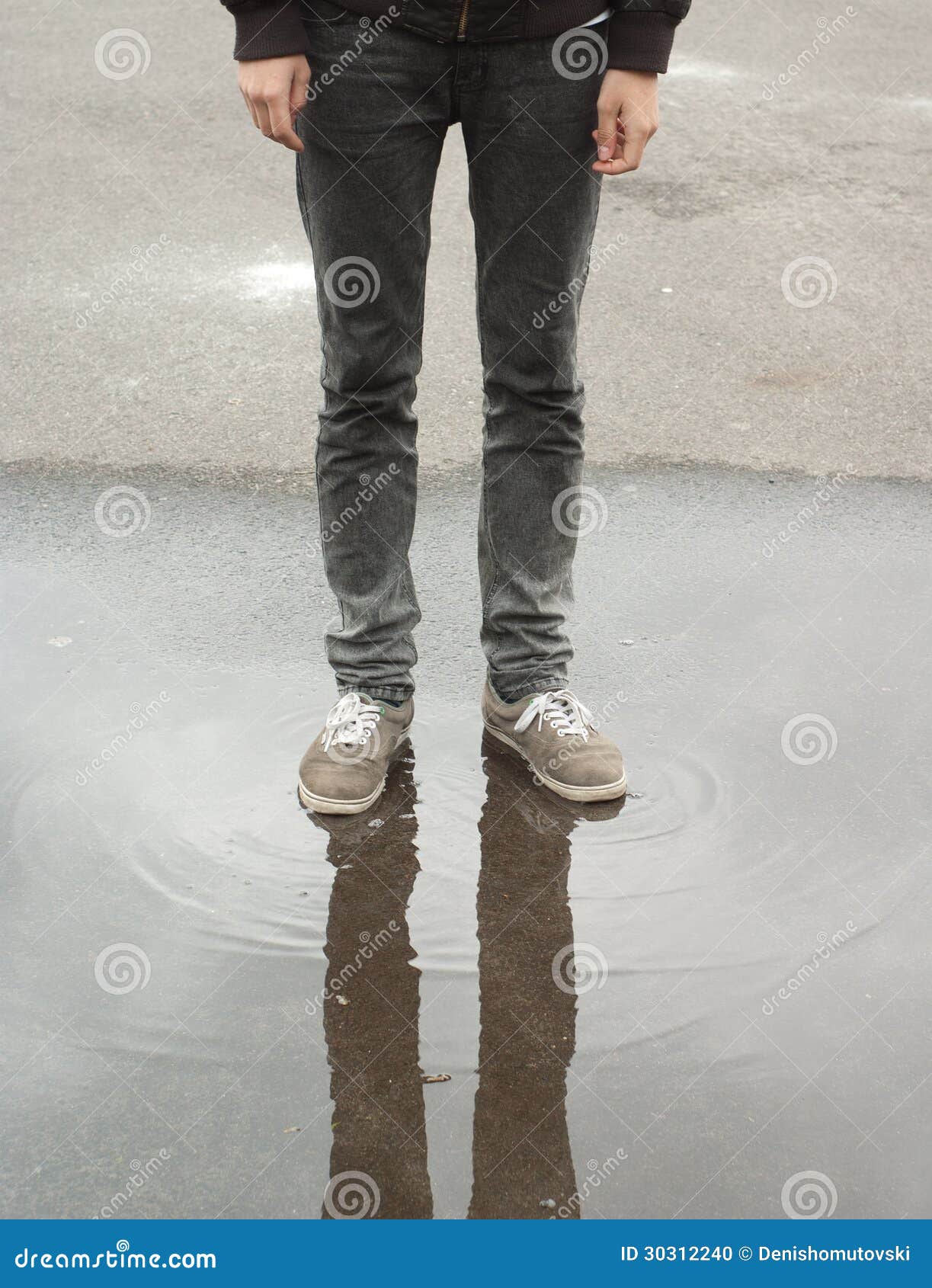 Reflection stock photo. Image of legs, alone, stands - 30312240