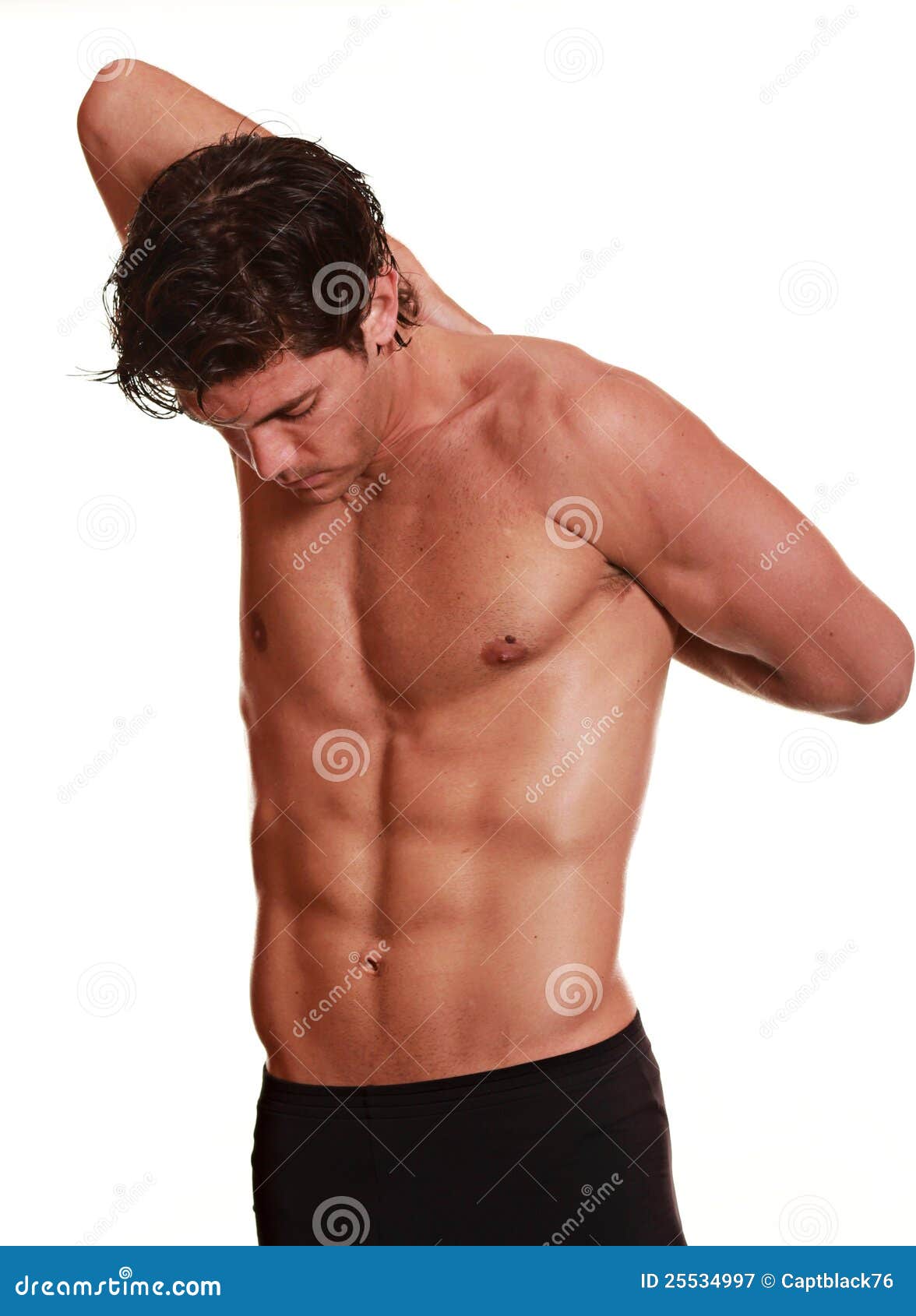 Stretching Arms Behind Back