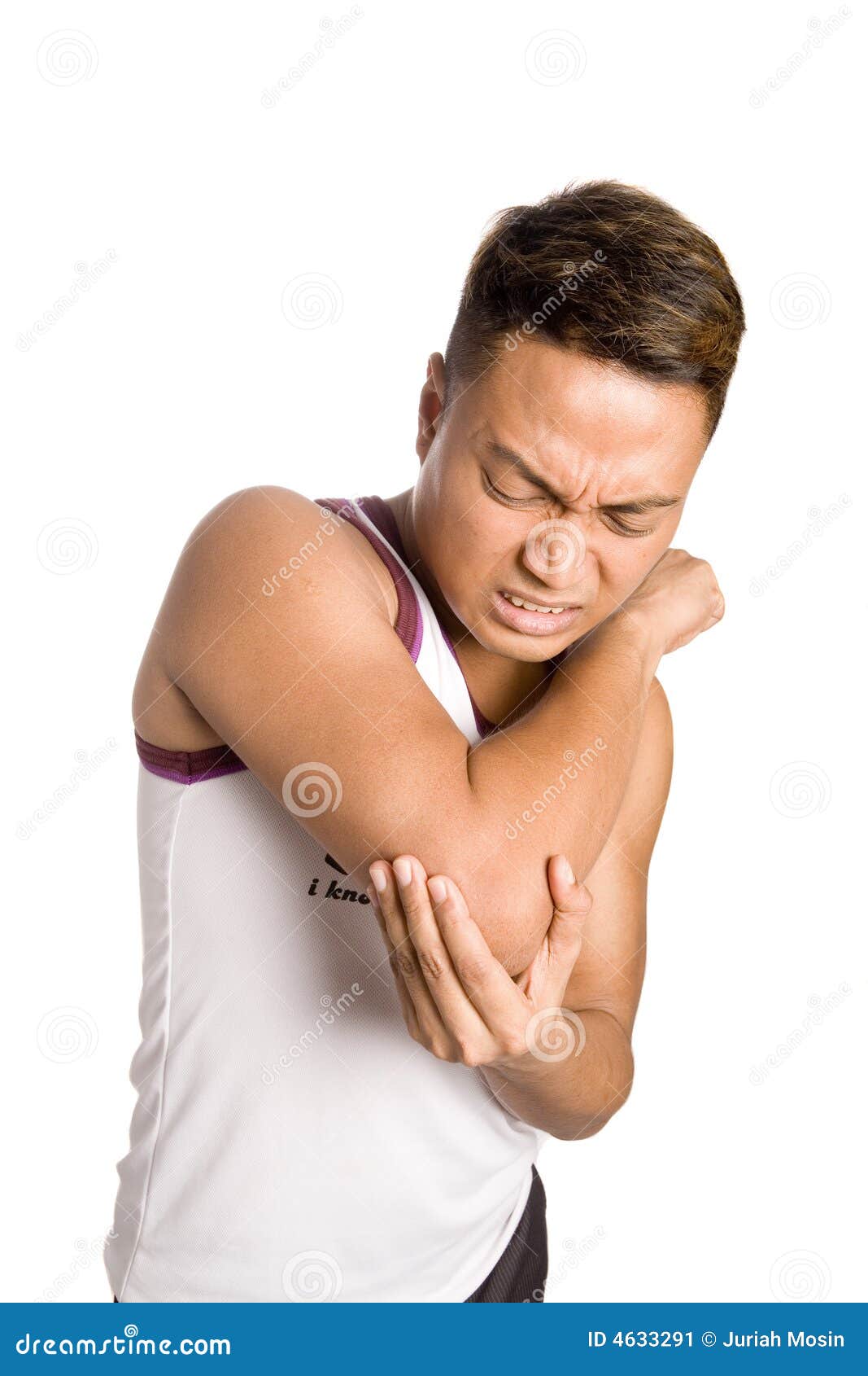 Elbow Injury In Humans .elbow Pain,joint Pains People Medical, Mono ...