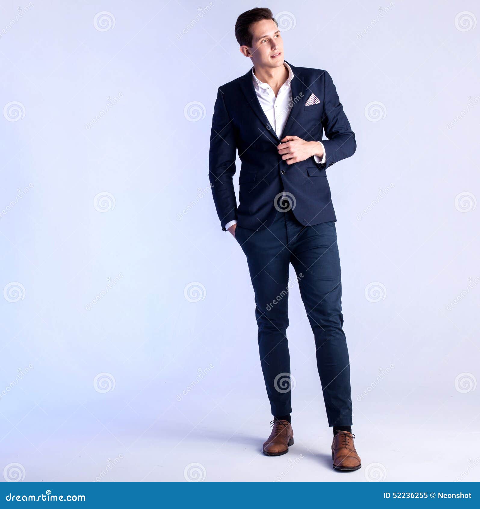 Young man in suit. stock image. Image of adult, executive - 52236255