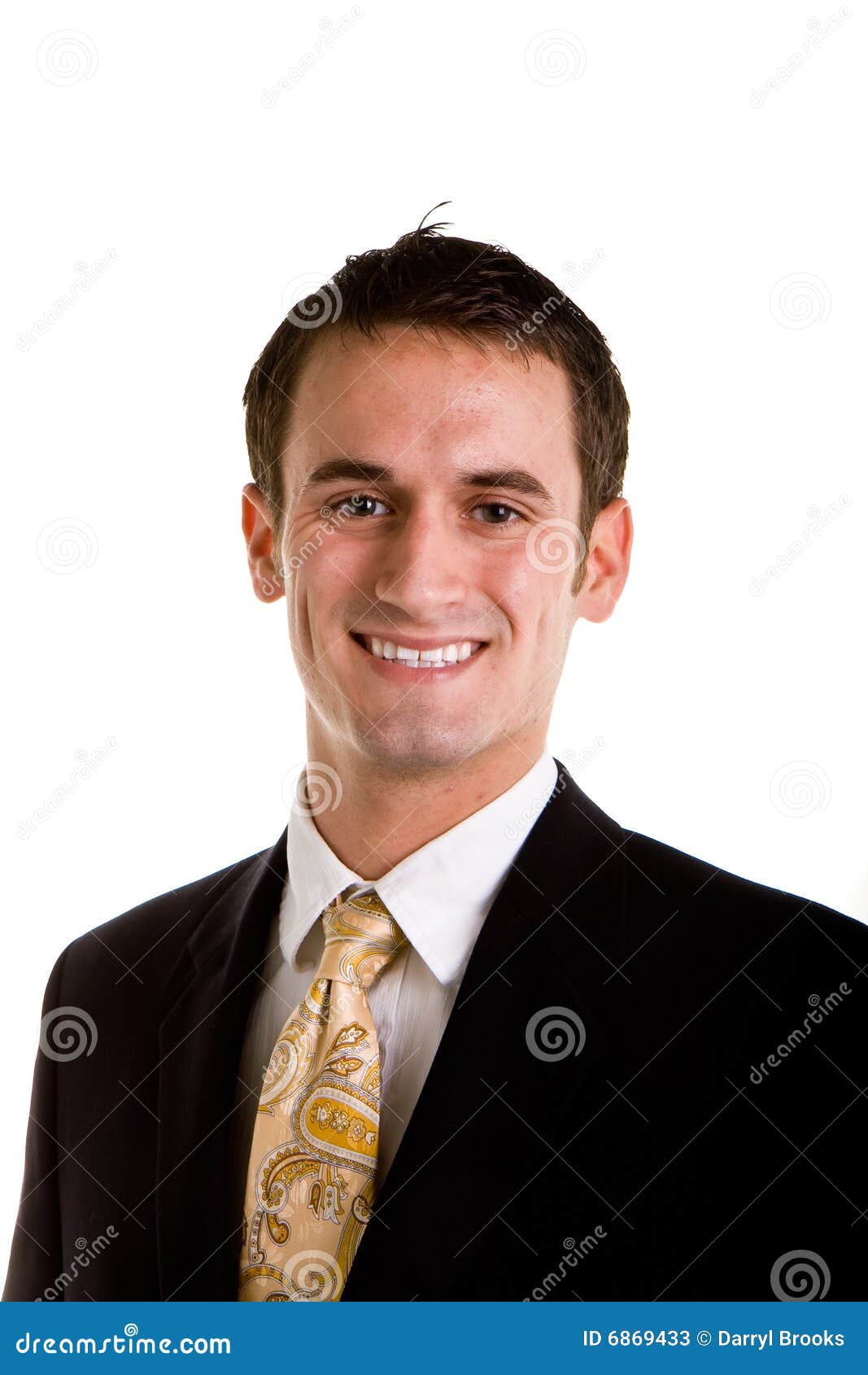 Young Man in Suit Smiling at Camera Stock Image - Image of business ...