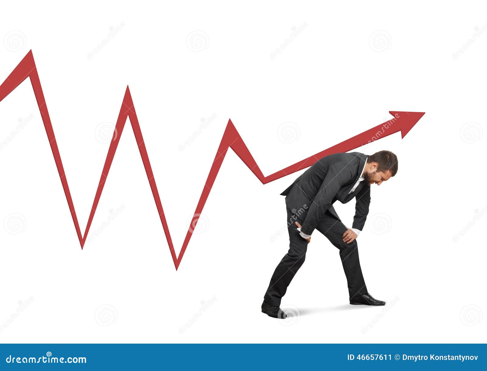 White Man Holding Red Negative Graph Stock Photos - Free & Royalty-Free ...