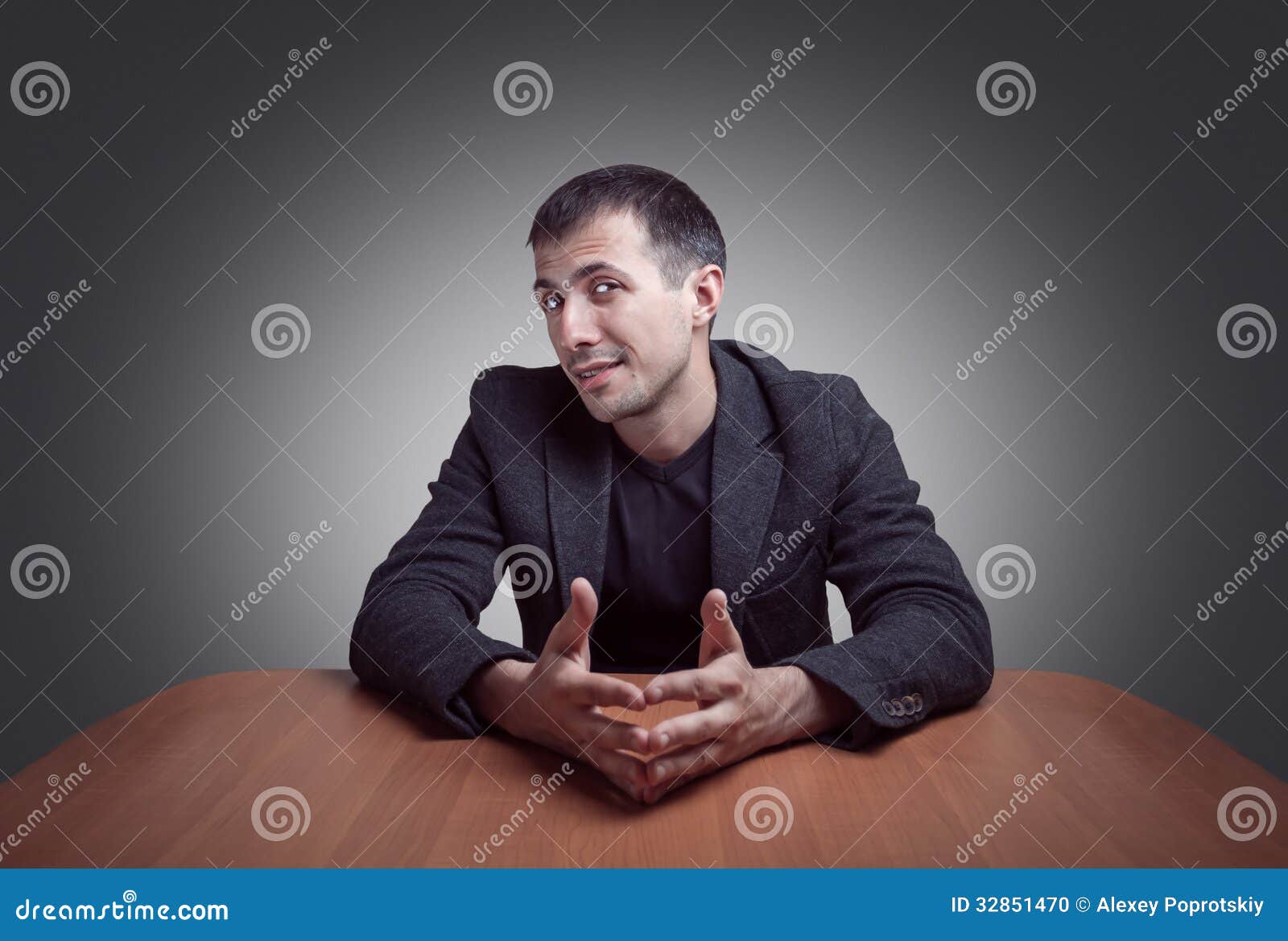 Young man talks stock photo. Image of person, businessman - 32851470