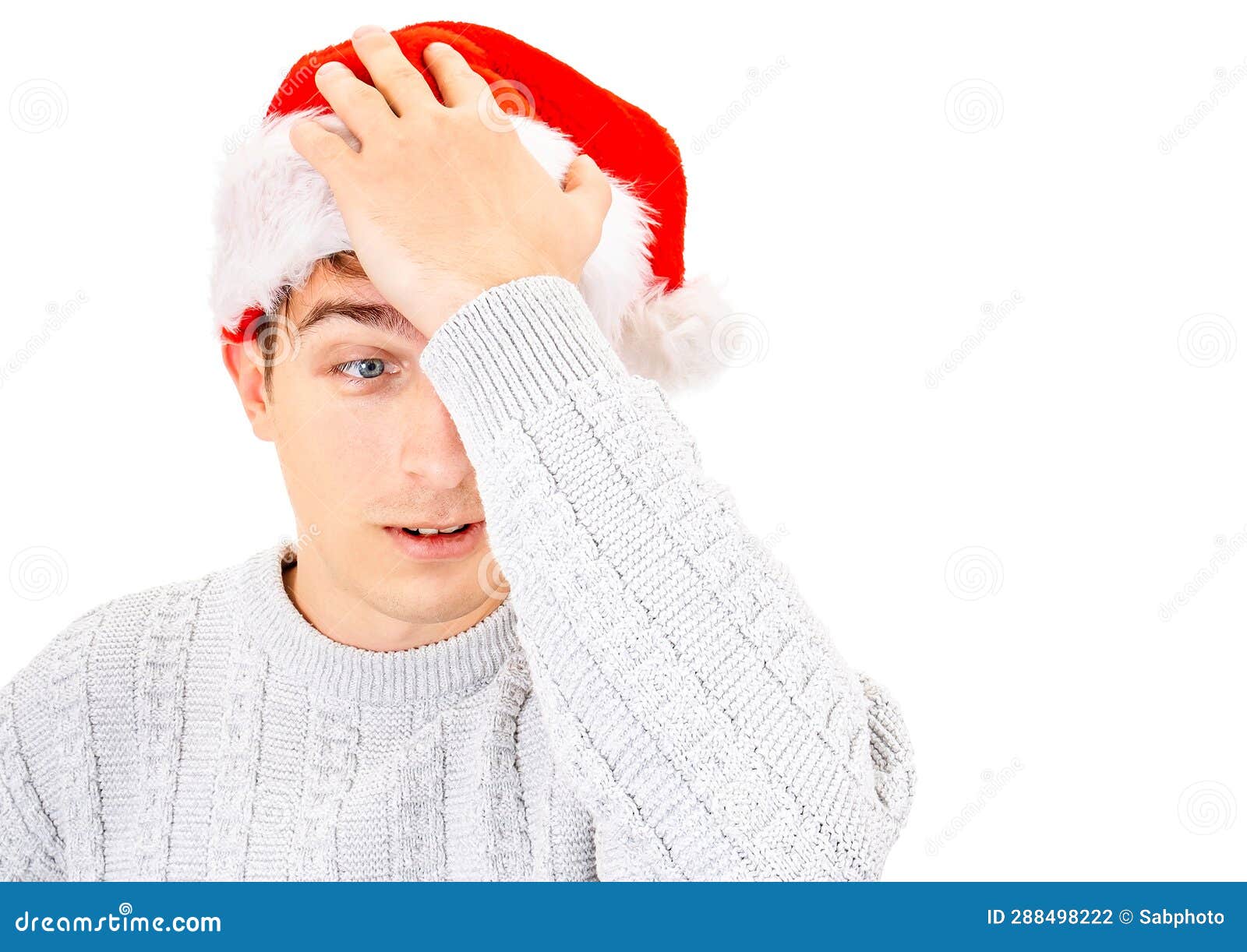 Young Man is thinking stock photo. Image of calculate - 288498222