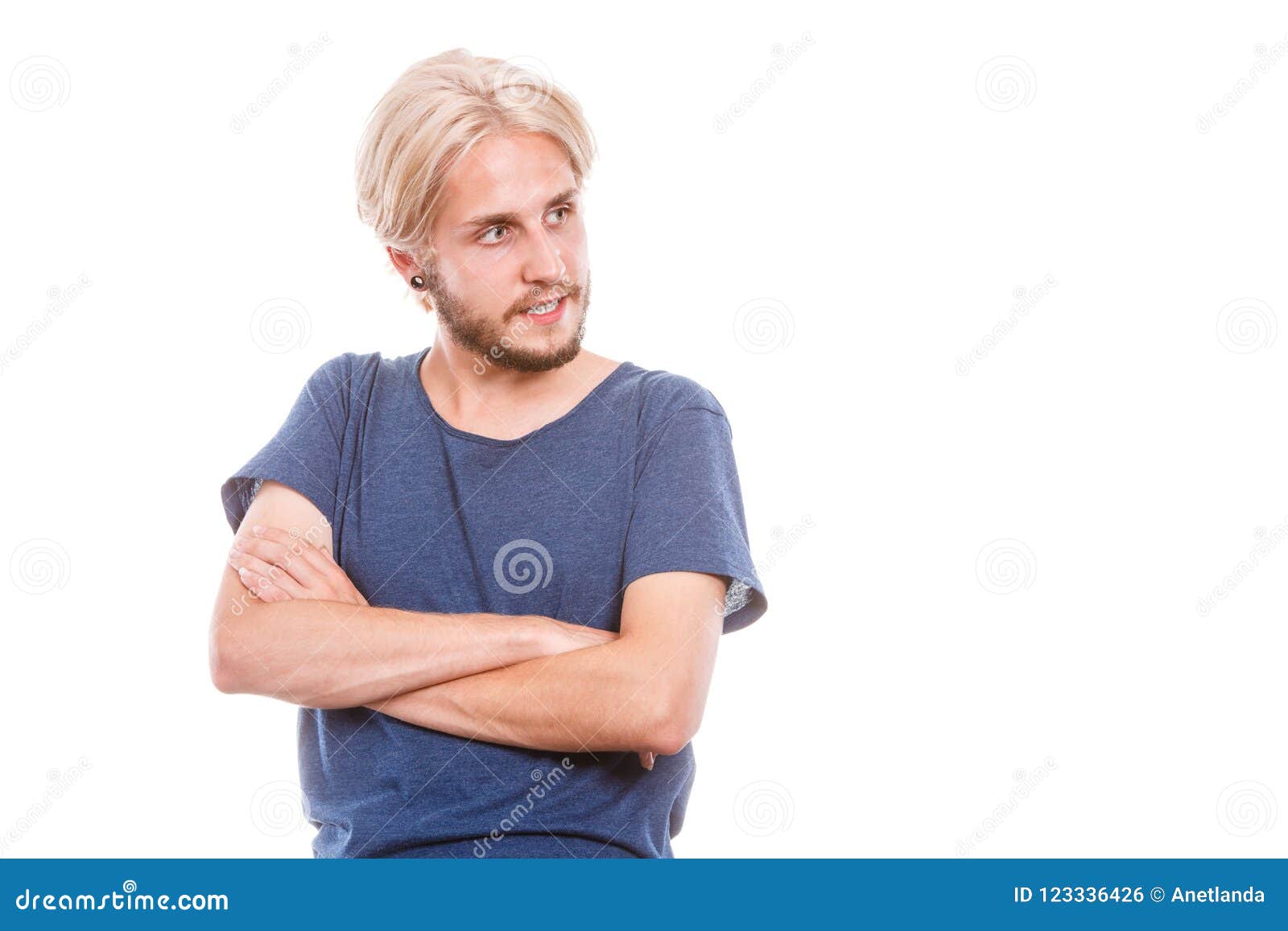 Young Man Thinking Seek a Solution Stock Photo - Image of male, student ...