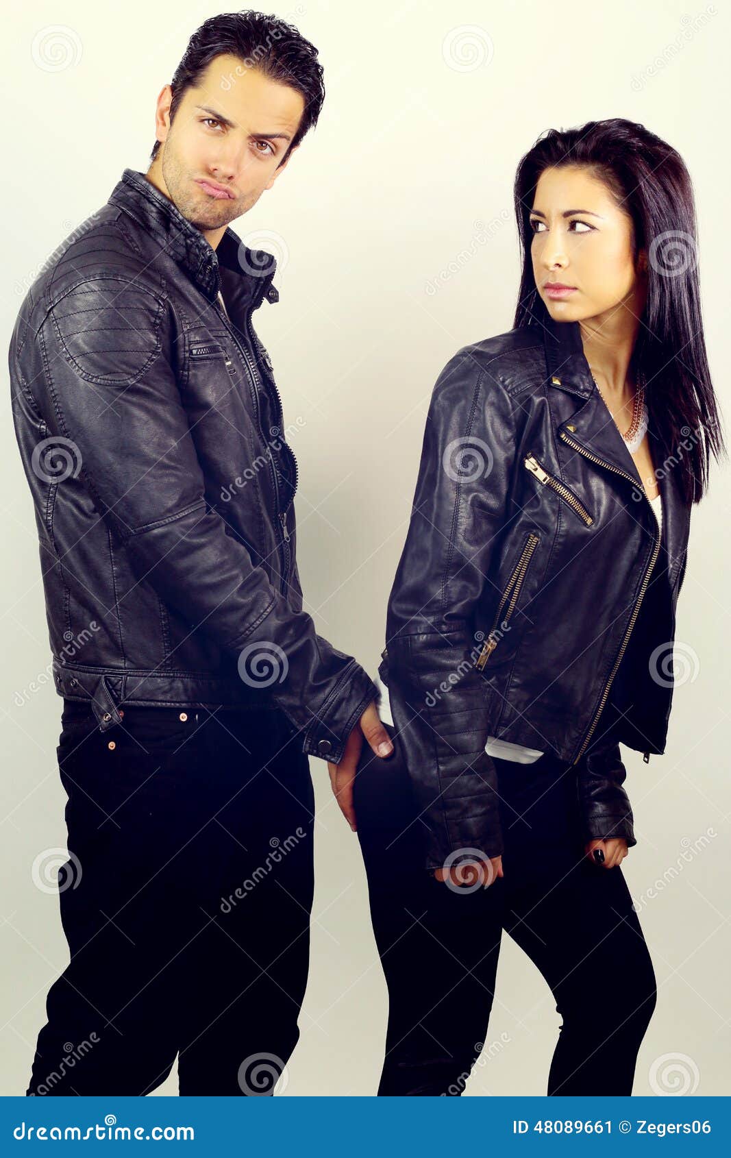 Young Man Touches a Woman S Buttocks Stock Image - Image of sexual ...