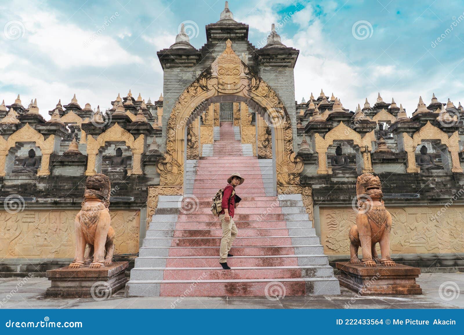 Young Man Traveler Backpack Trip Travel in Southeast Asia Stock Photo ... Young Man Traveler Backpack Trip Travel in Southeast Asia Stock Photo ...