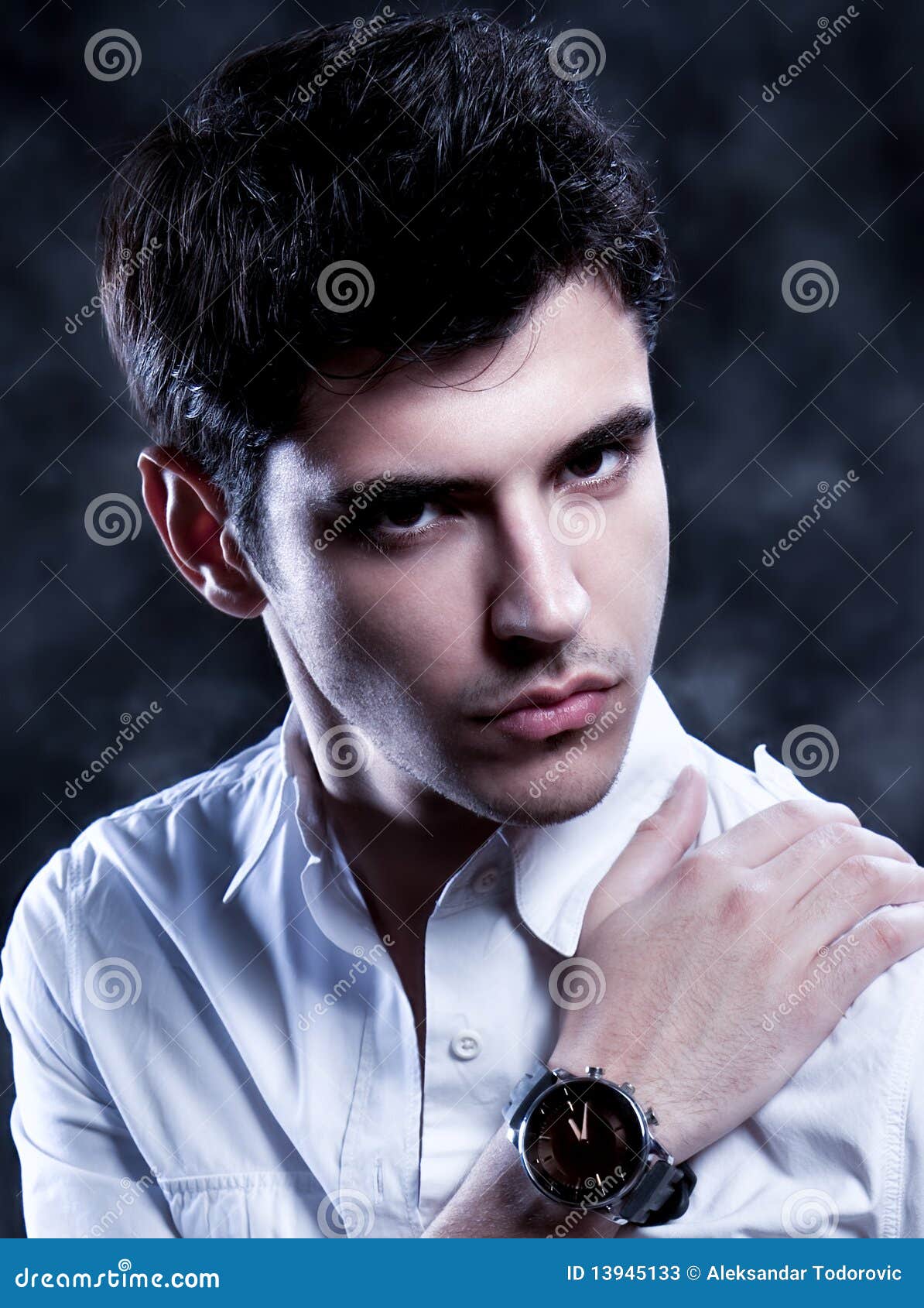 Young Man a Trendy European Man Stock Image - Image of male, model ...