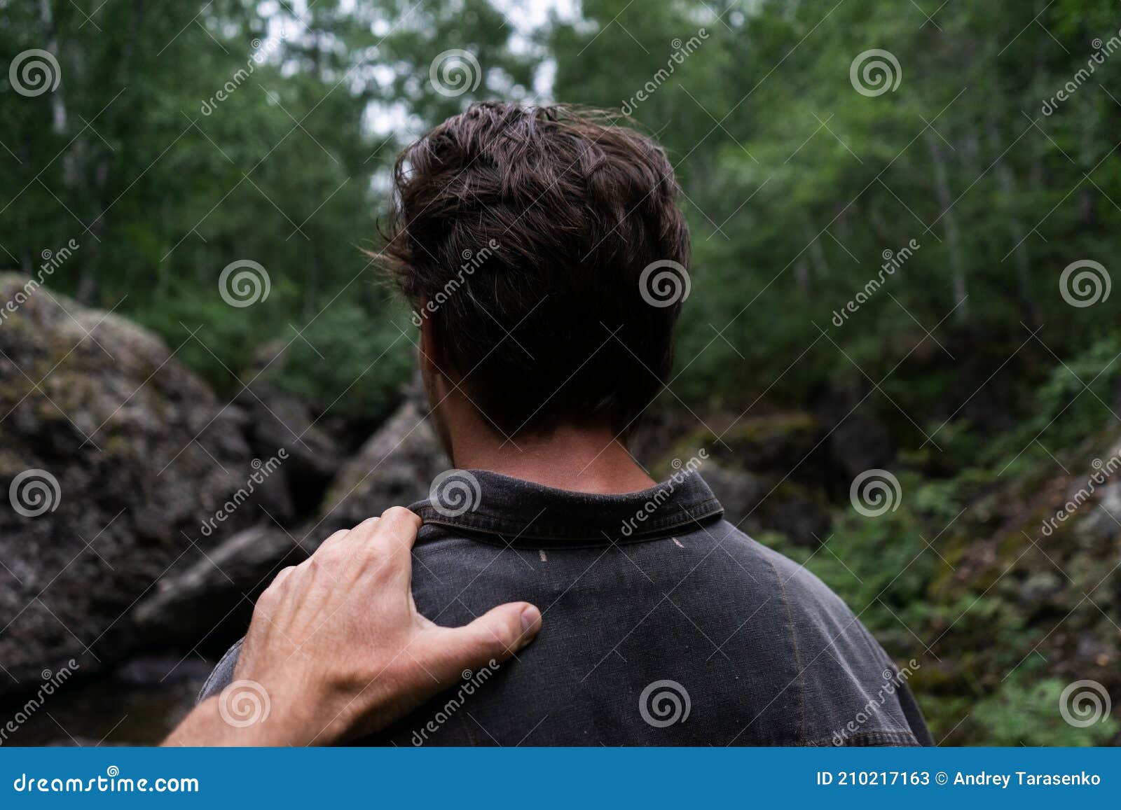 Young man turning around. stock image. Image of meet - 210217163