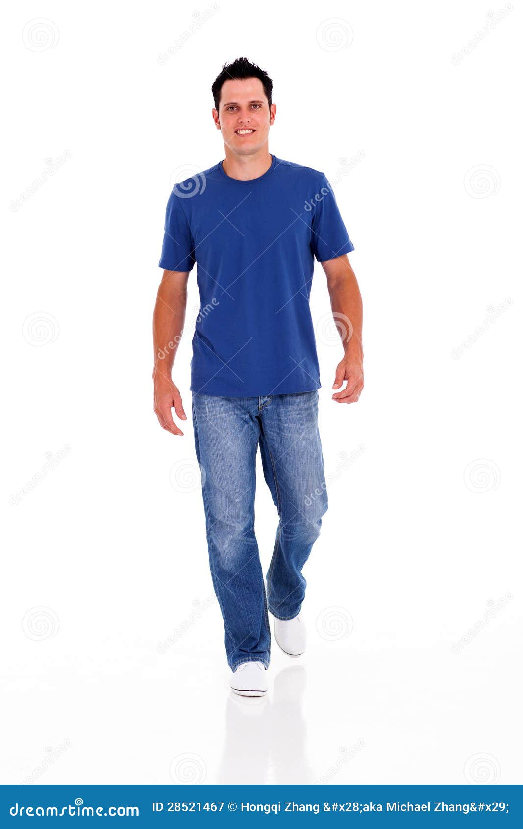 Young man walking stock image. Image of cool, fashionable - 28521467