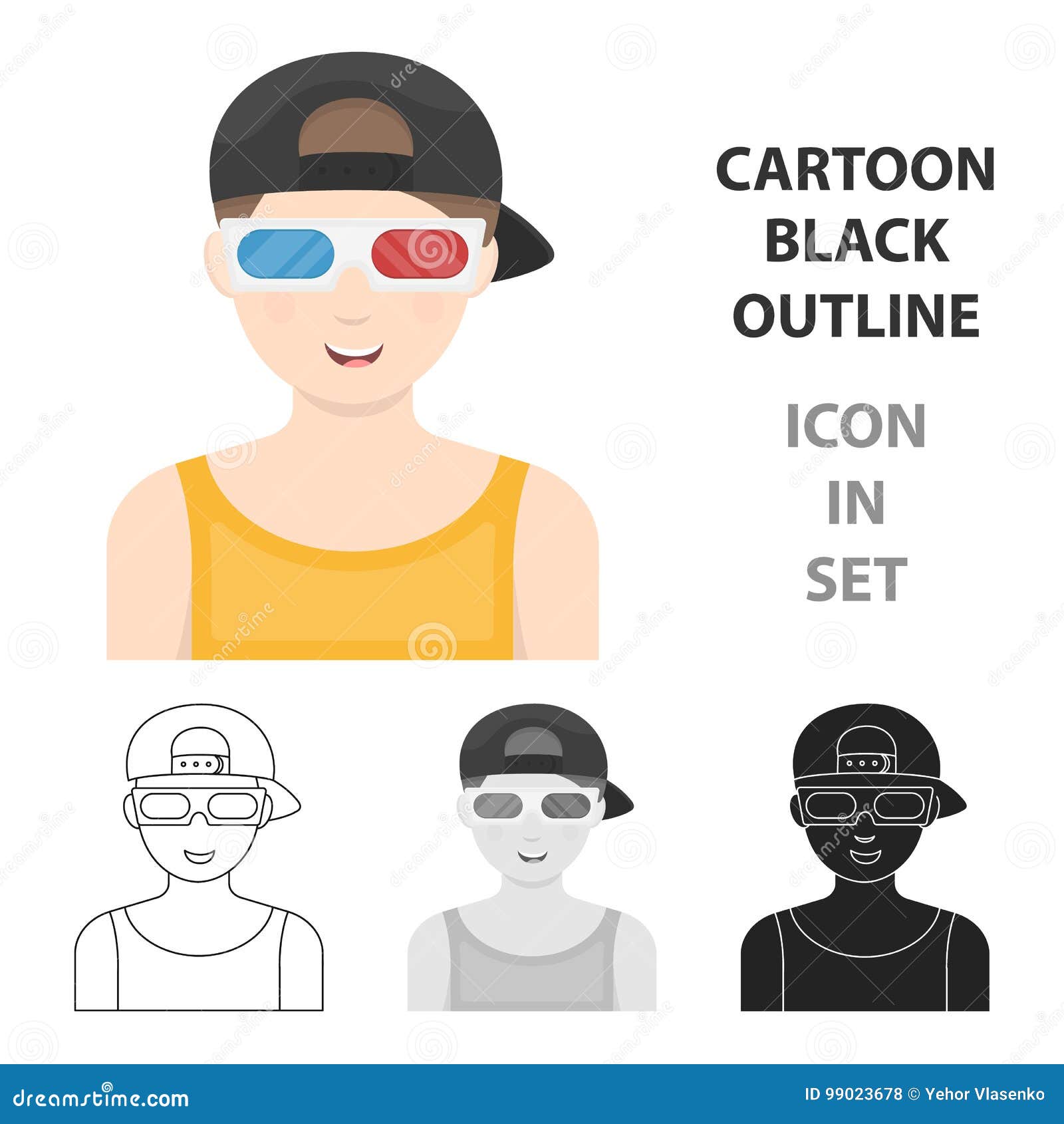 Young Man Watching Movie in 3D Glasses. Stock Vector - Illustration of ... Young Man Watching Movie in 3D Glasses. Stock Vector - Illustration of ...