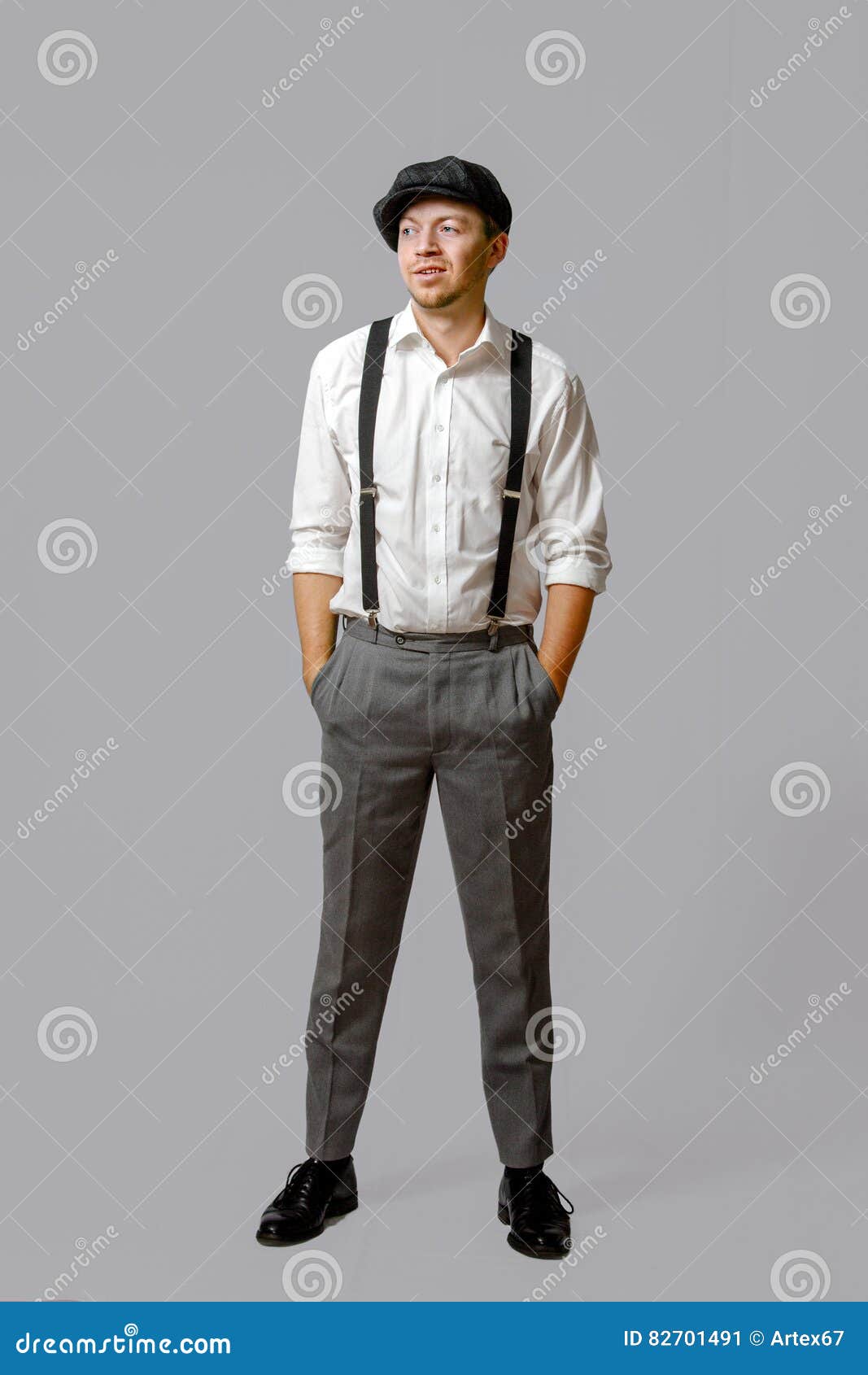 Young man wearing a cap stock image. Image of male, clothing - 82701491