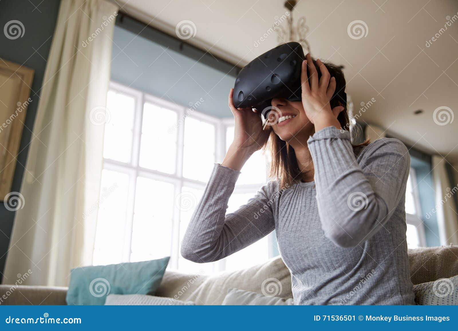 Young Man Wearing Virtual Reality Headset Stock Image - Image of gamer ... Young Man Wearing Virtual Reality Headset Stock Image - Image of gamer ...