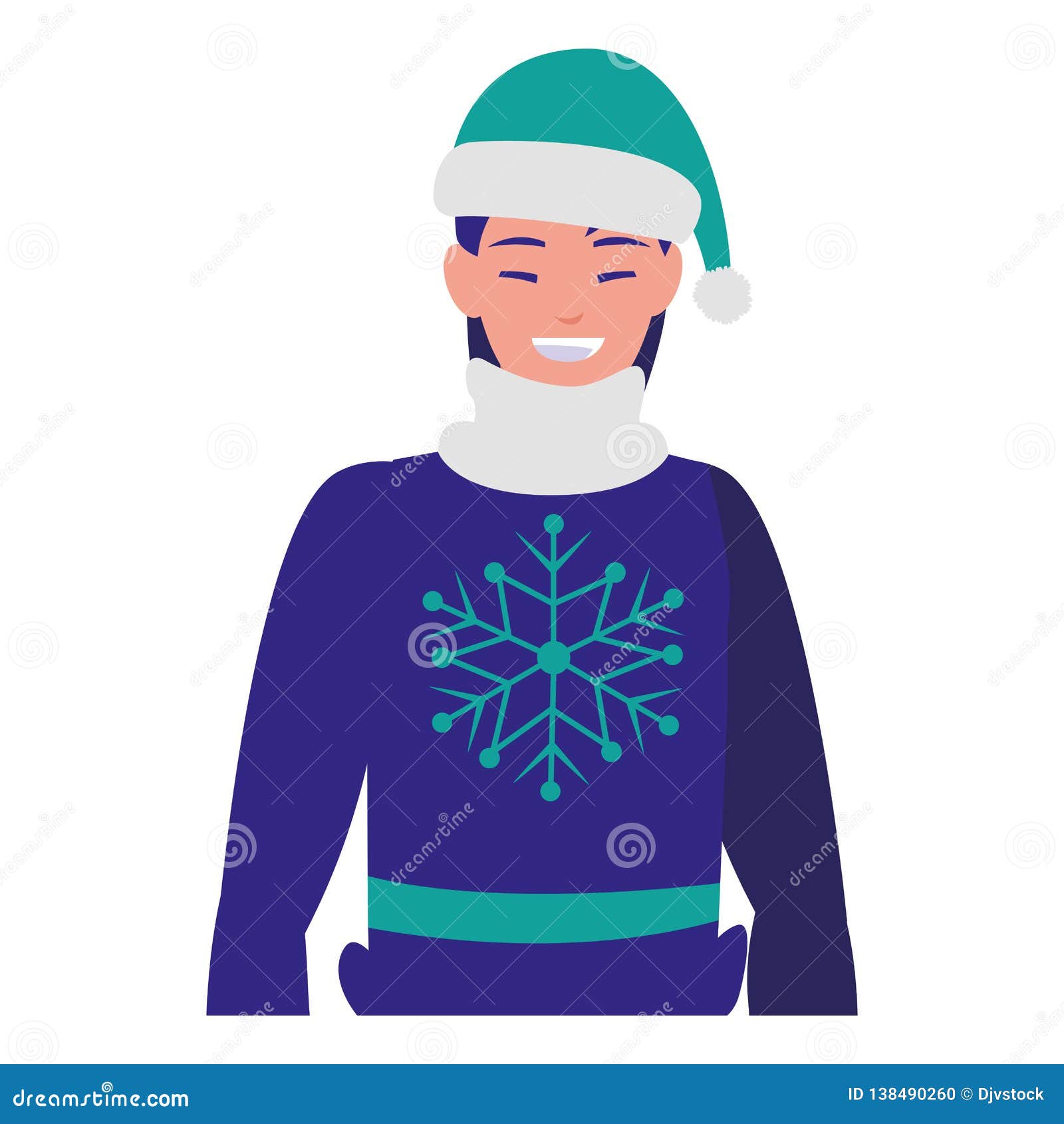 Young Man with Winter Clothes Stock Vector - Illustration of gentleman ...