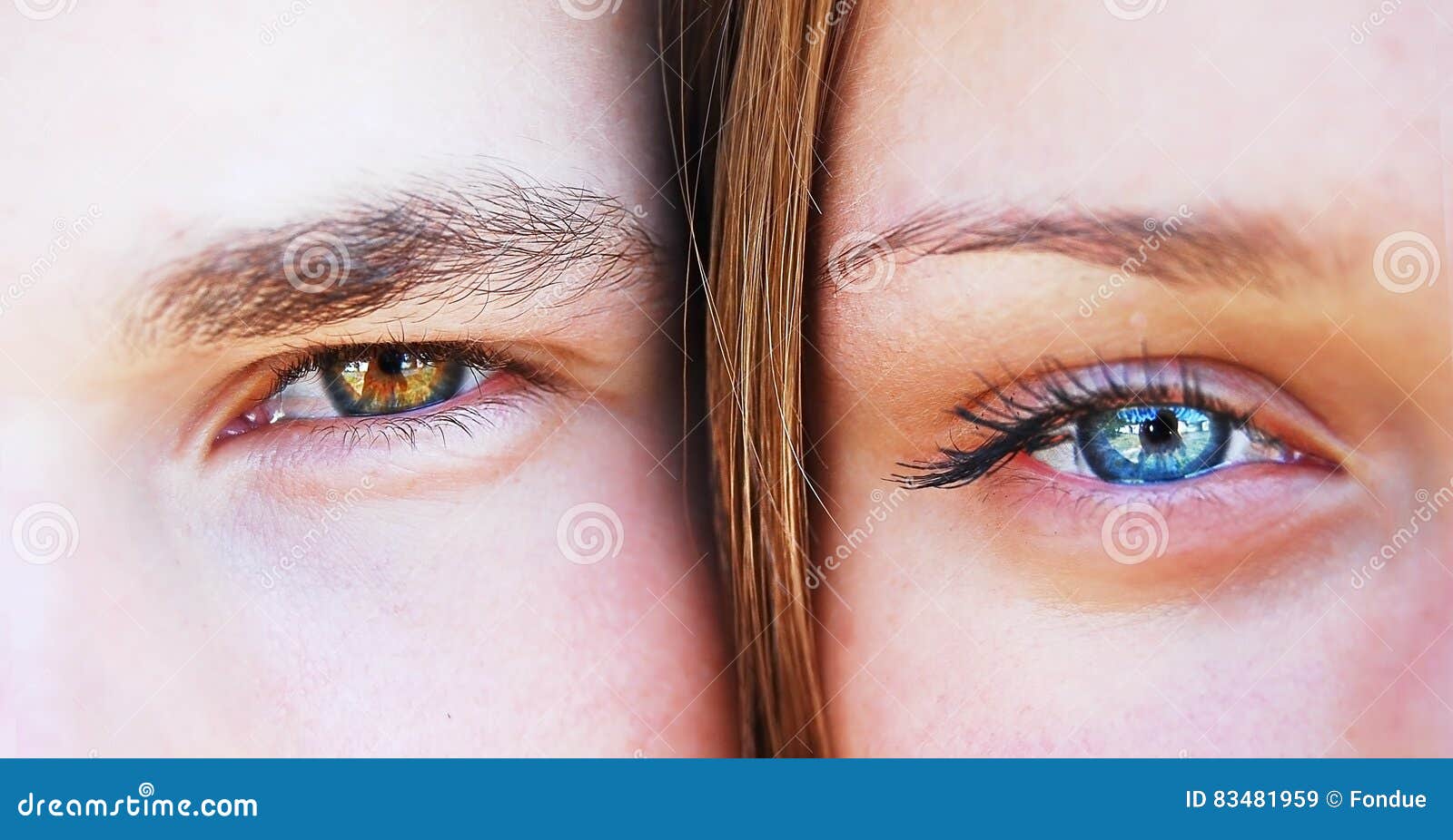 Eyes Close Together