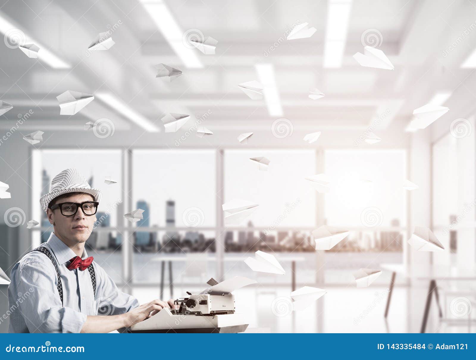 Creative Inspiration of Young Writer. Stock Photo - Image of creativity ...