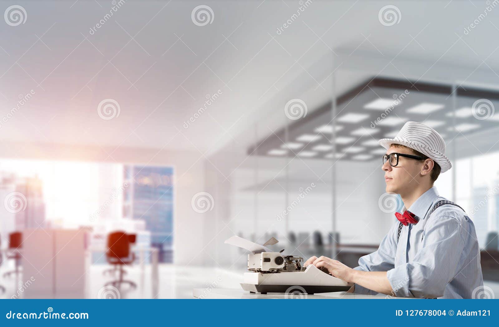 Creative Inspiration of Young Writer. Stock Photo - Image of ...
