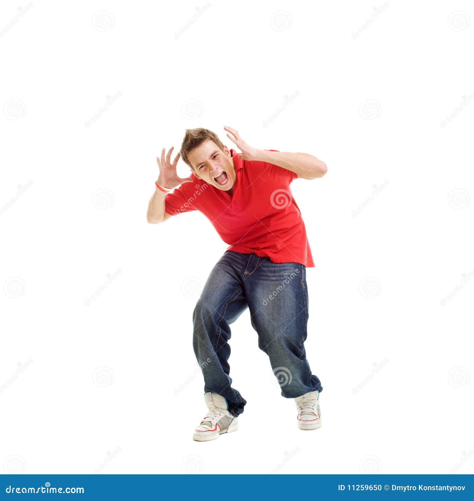 Young man yelling stock photo. Image of shout, handsome - 11259650