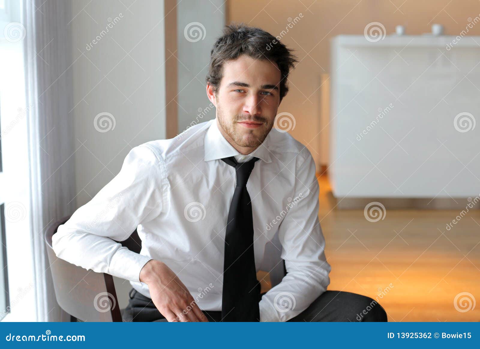Young manager stock photo. Image of satisfaction, office - 13925362