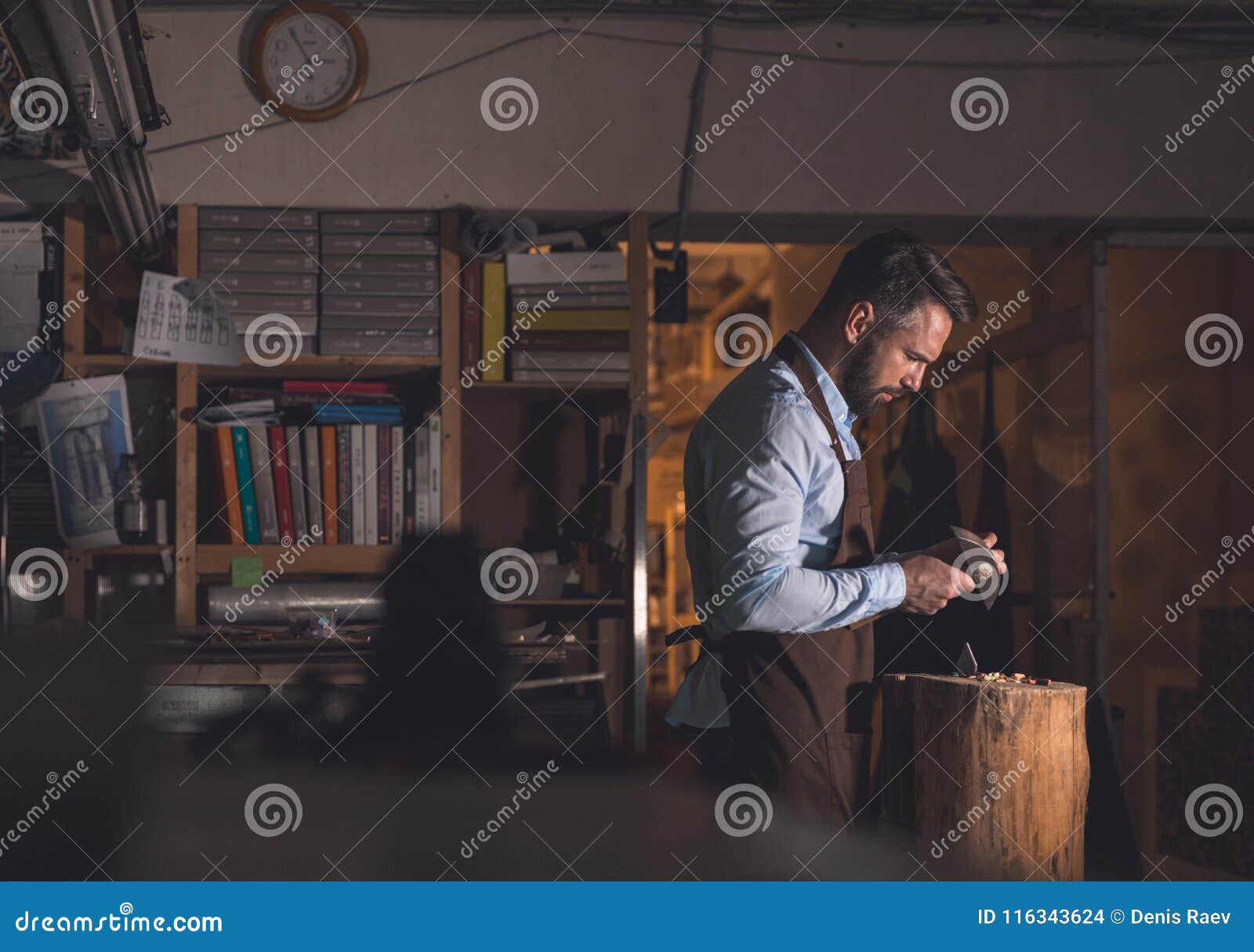 Young master at work stock photo. Image of people, male - 116343624