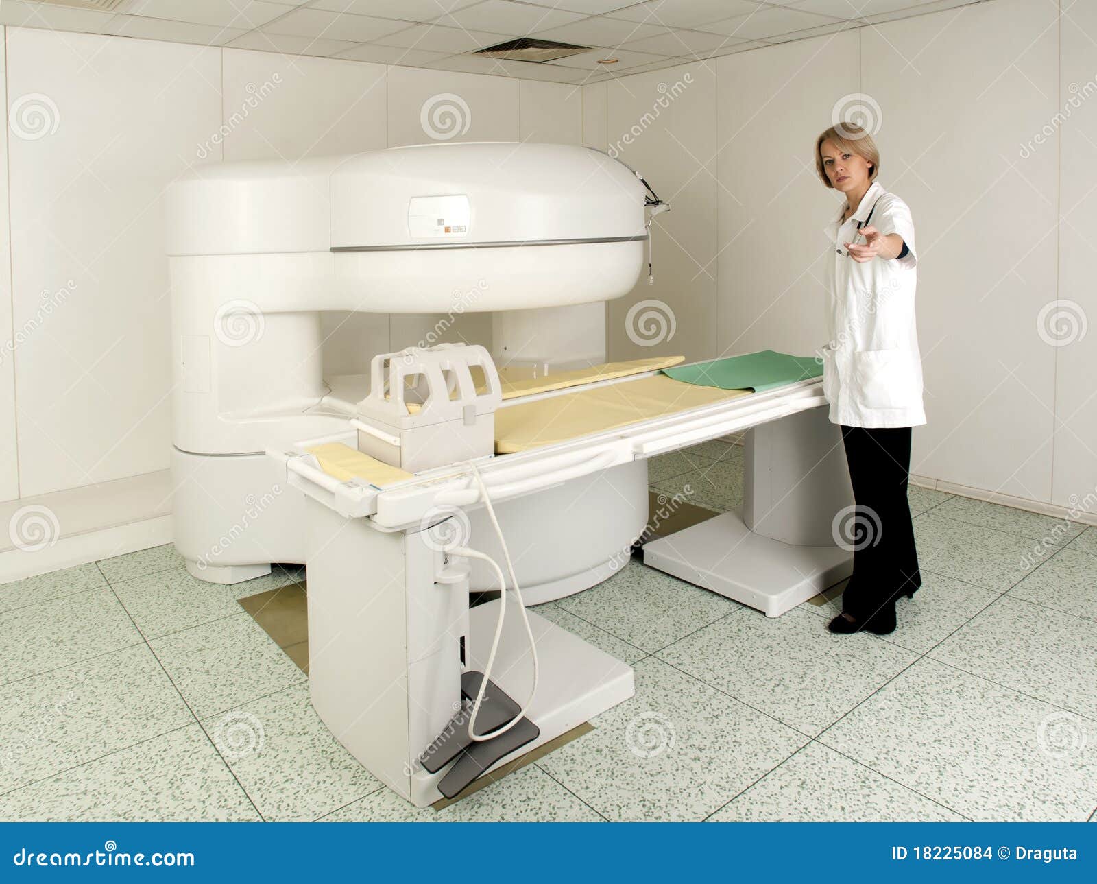 Young MD in MRI Scanner Room Stock Photo - Image of doctor, electrical ...