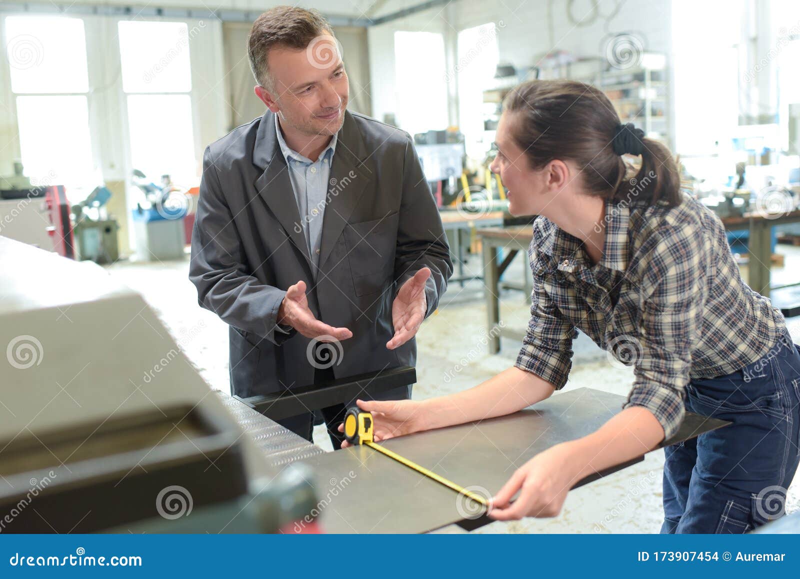Young Mechanic Apprentice on Milling Machine Stock Photo - Image of ...