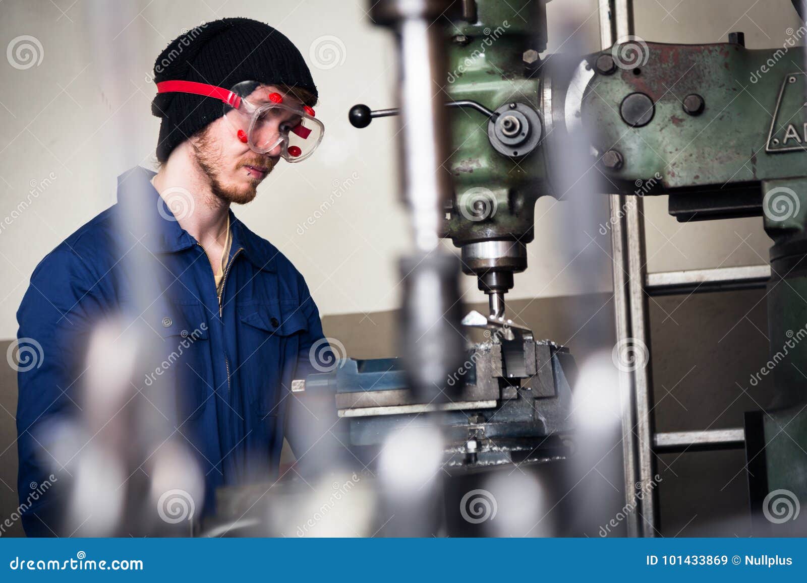 Young mechanic apprentice stock image. Image of horizontal - 101433869