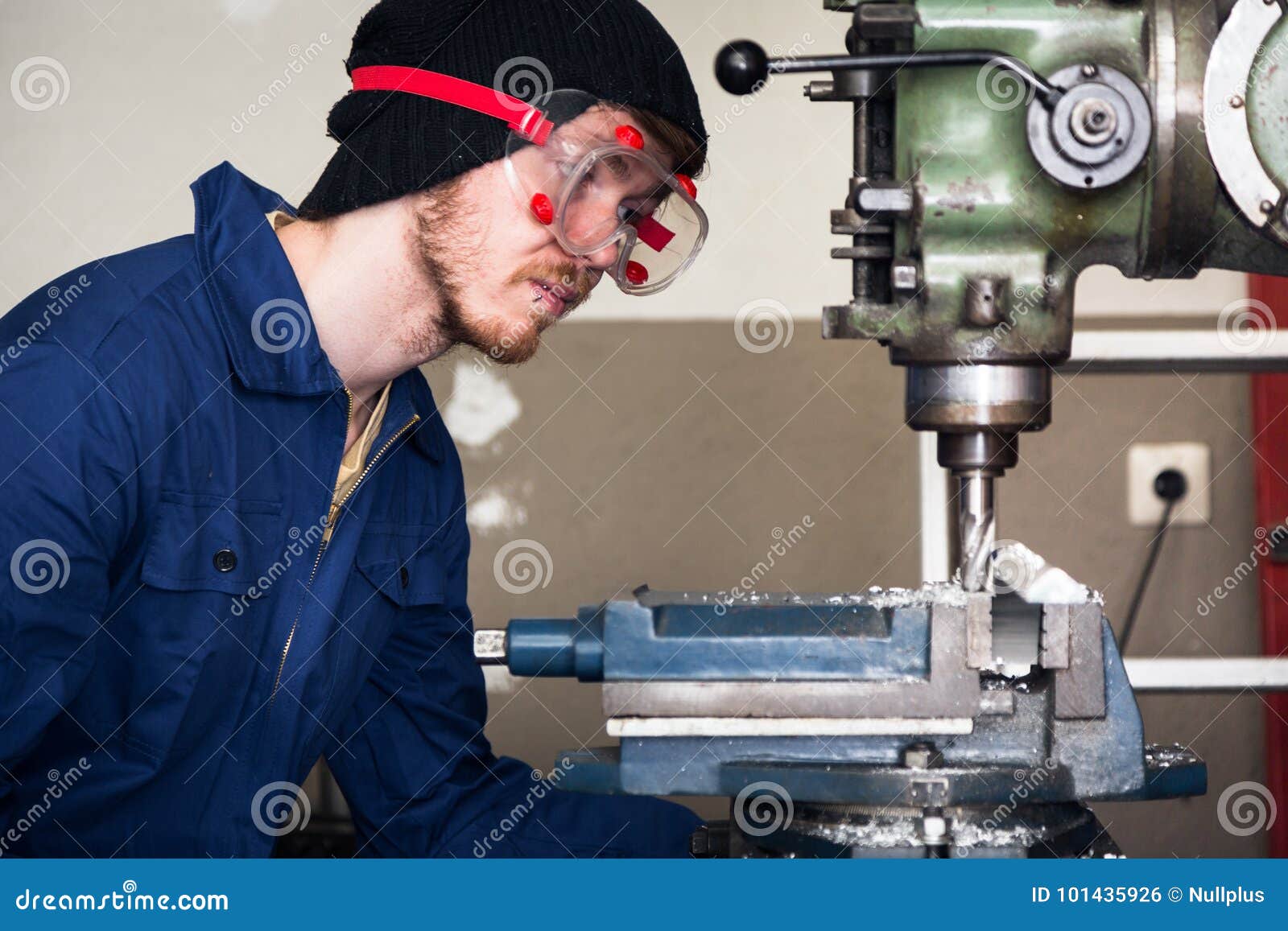 Young mechanic apprentice stock photo. Image of working - 101435926