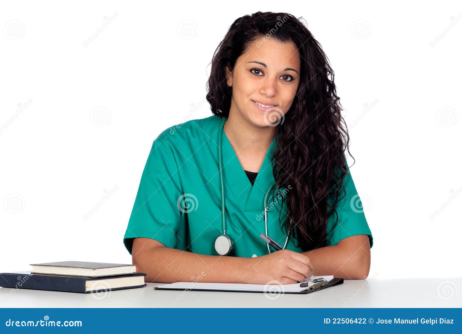 Young medical student stock photo. Image of isolation - 22506422