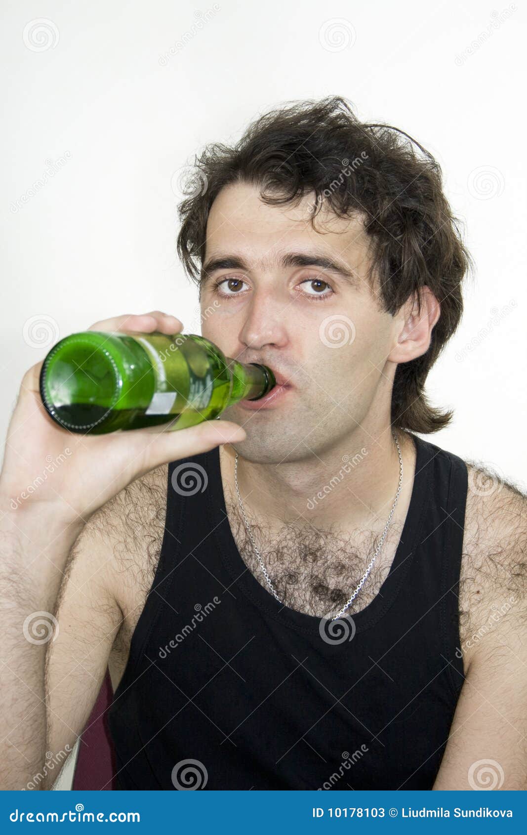 Young men and Beer stock image. Image of cold, hair, looking - 10178103