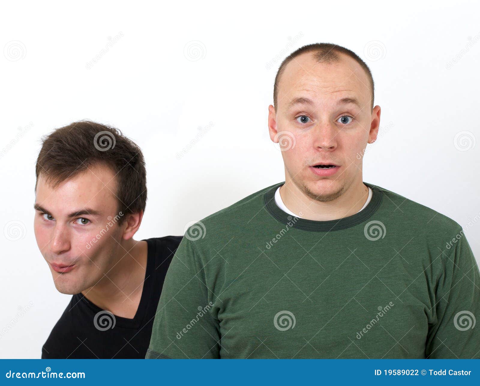 Young Men Goofing Around Together Stock Photo - Image of caucasian ...