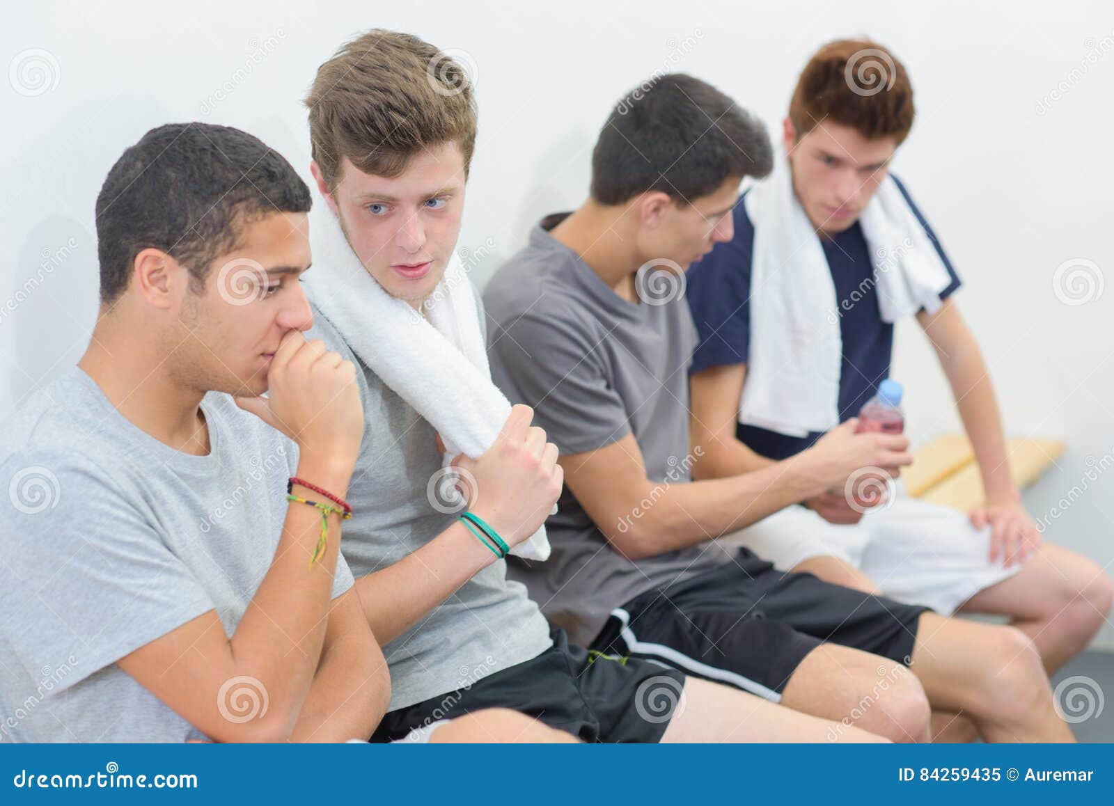 Young Men Having Discussion Stock Image - Image of communication ...