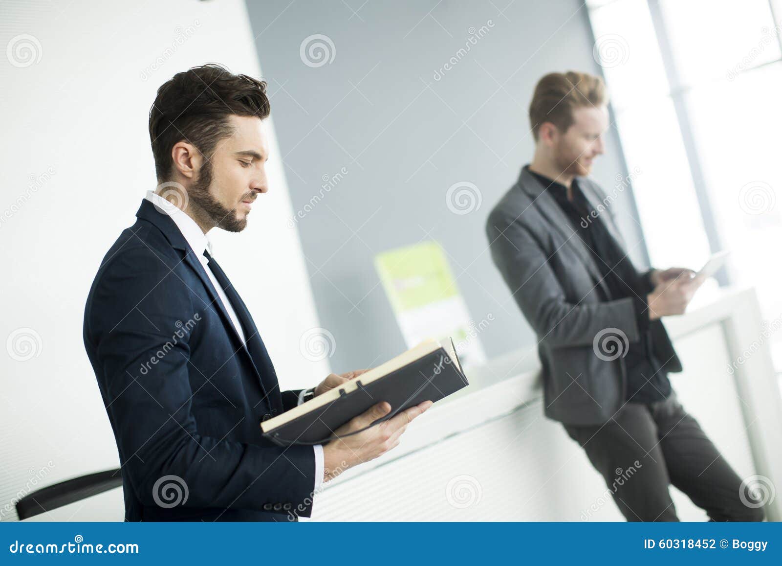 Young men in the office stock photo. Image of computer - 60318452