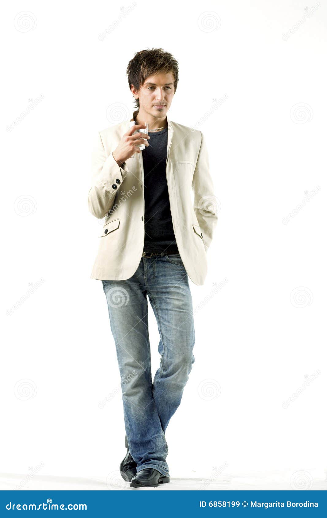 Young men standing stock image. Image of friendly, lifestyle - 6858199